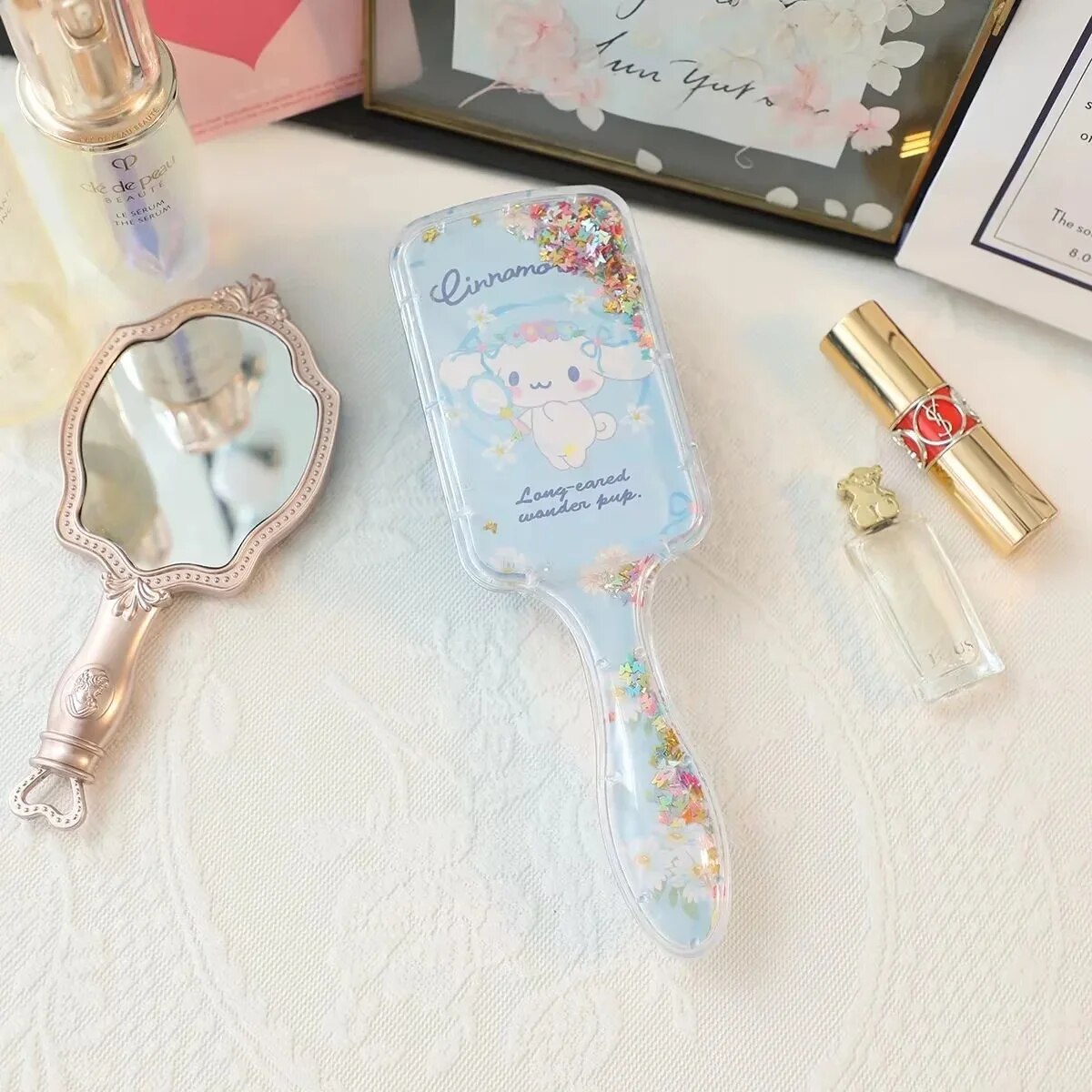 Kawaii Sanrio insStyle Cartoon Cute Melody Cinnamoroll Airbag Comb Girl ...