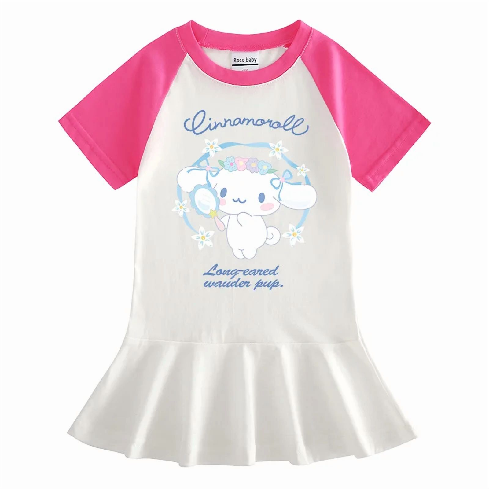 Kawaii Sanrioed Anime My Melody Cinnamoroll Kuromi Summer Cute Princess ...