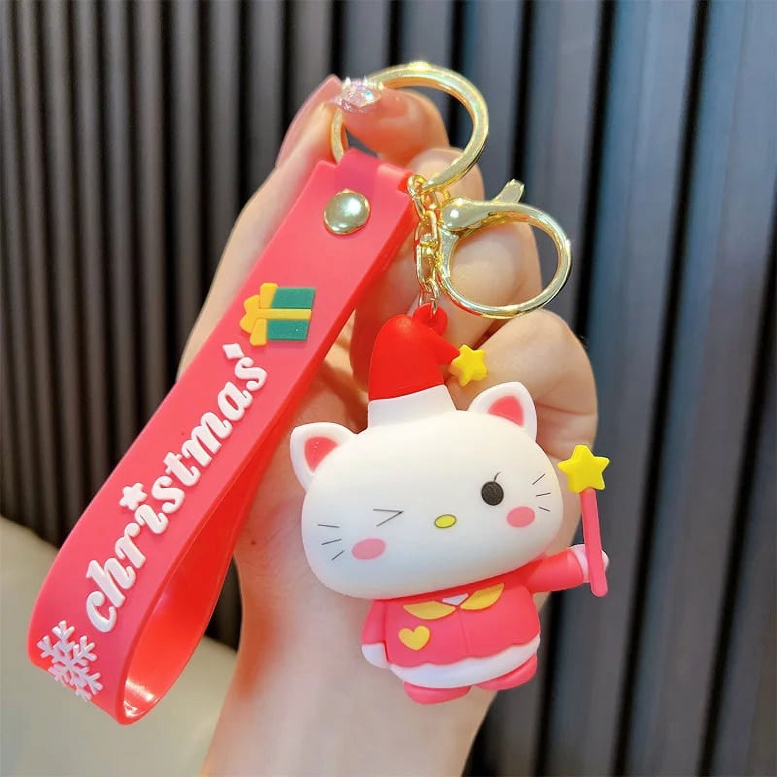 Kawaii Sanrioed Badtz Maru My Melody Keroppi Keychain Cartoon Girl ...