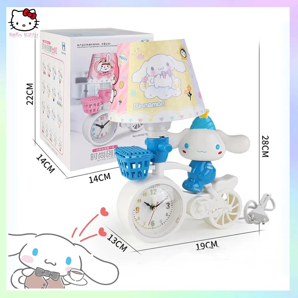 Kawaii Sanrioed Hello Kitty Cinnamoroll Night Light Kawaii Ultra-Long ...