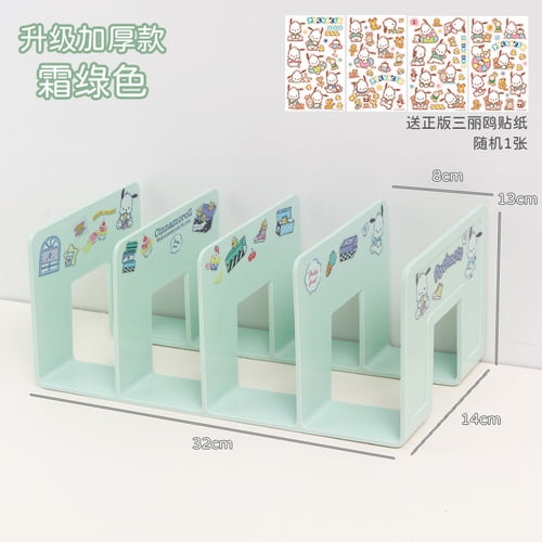 Kawaii Sanrioed Hello Kitty Kuromi Stationery Desktop Bookshelf Book ...