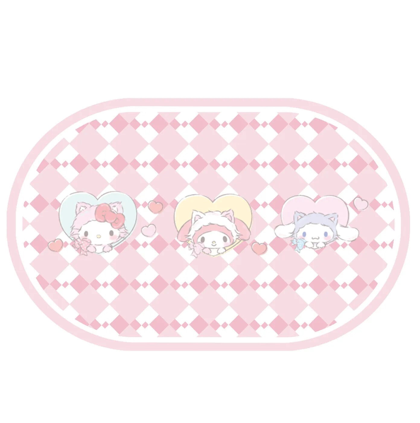 Kawaii Sanrioed Kuromi Cinnamoroll Pochacco Anime Figure Bathroom ...