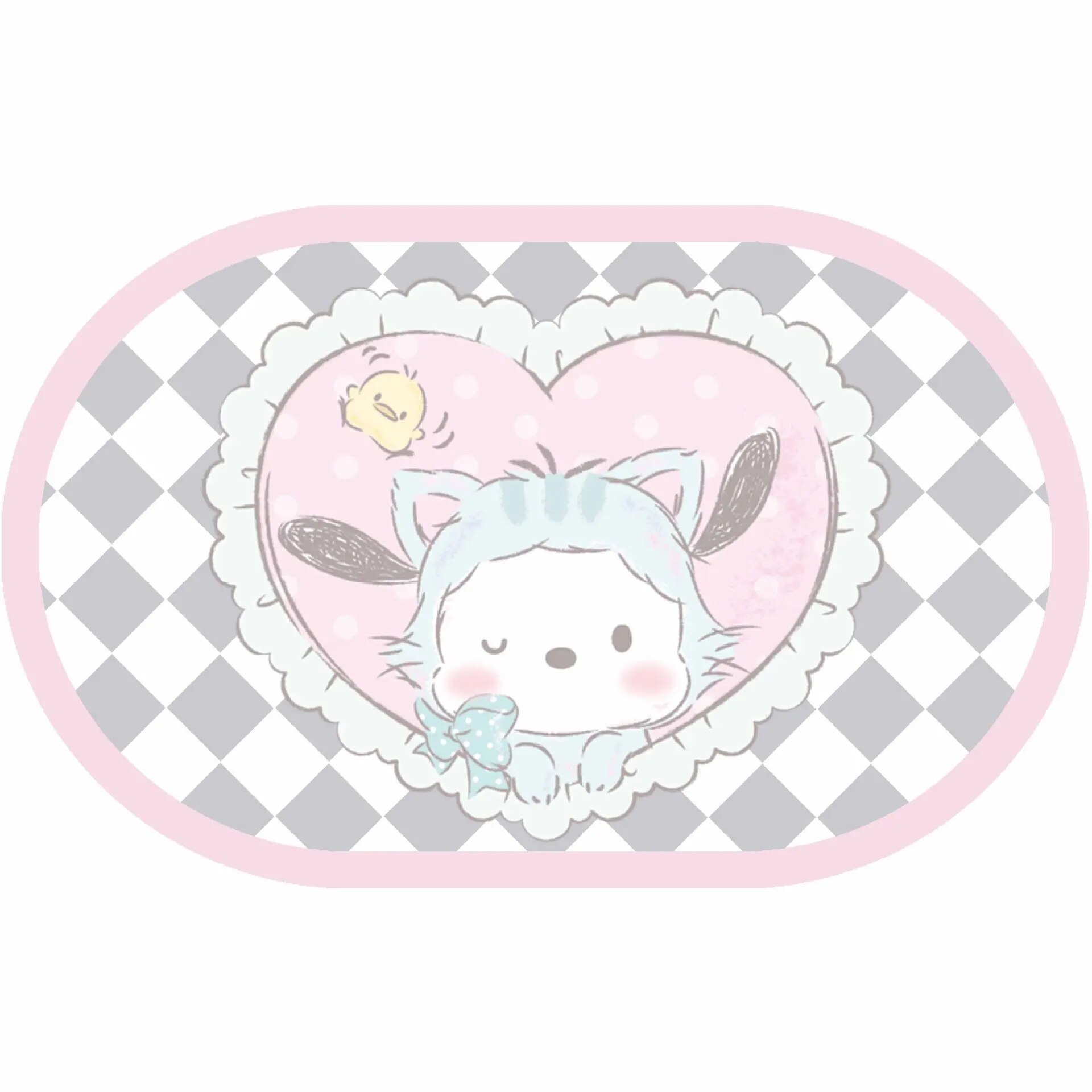 Kawaii Sanrioed Kuromi Cinnamoroll Pochacco Anime Figure Bathroom ...