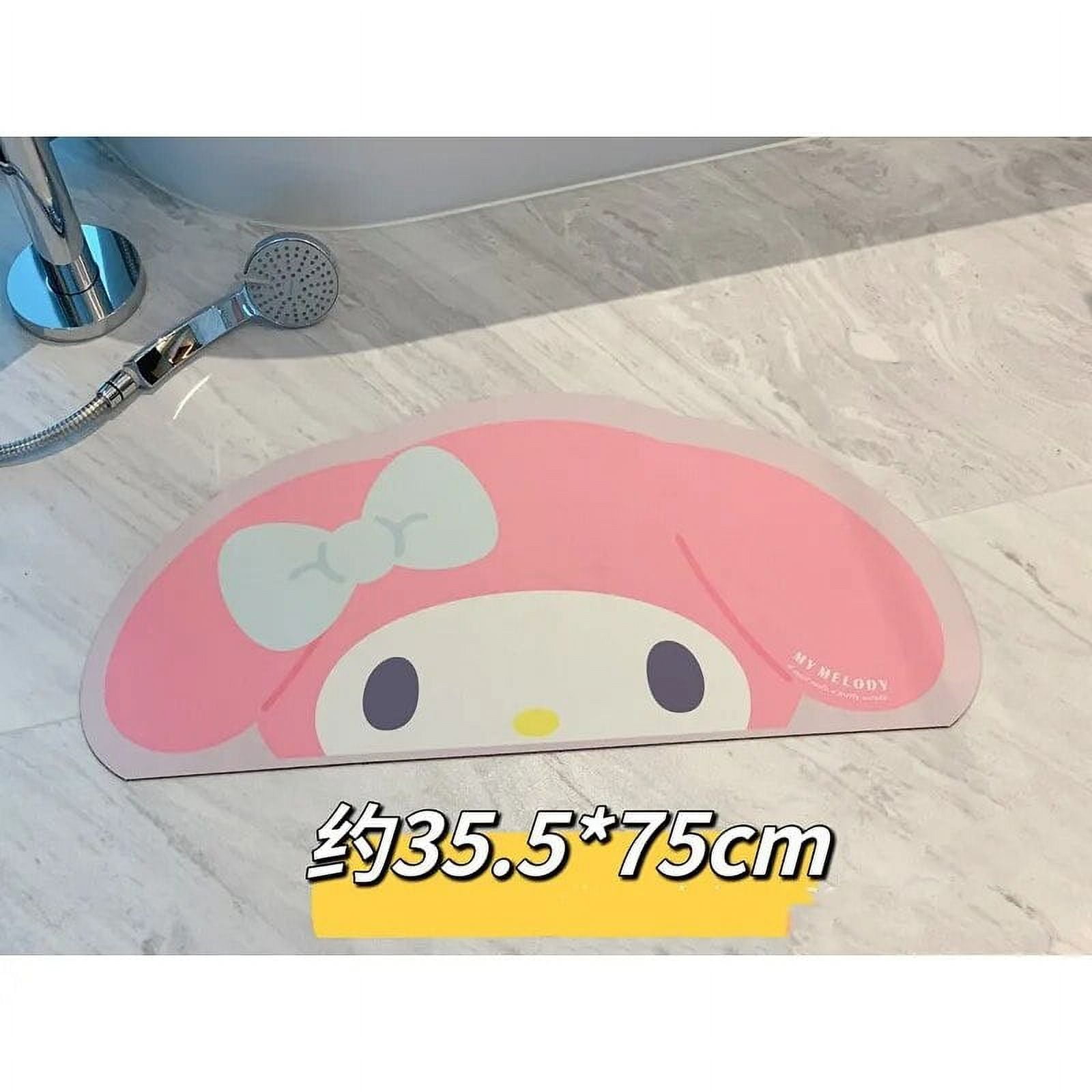 Kawaii Sanrioed Little Twin Star Pompompurin Carpet Bath Mat Hangyodon ...