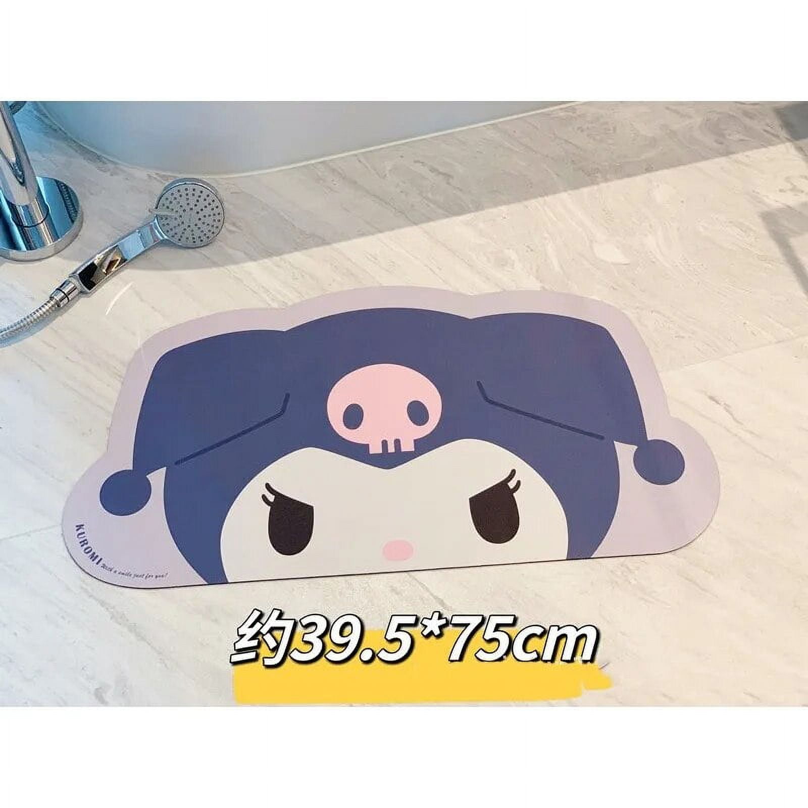 Kawaii Sanrioed Little Twin Star Pompompurin Carpet Bath Mat Hangyodon ...