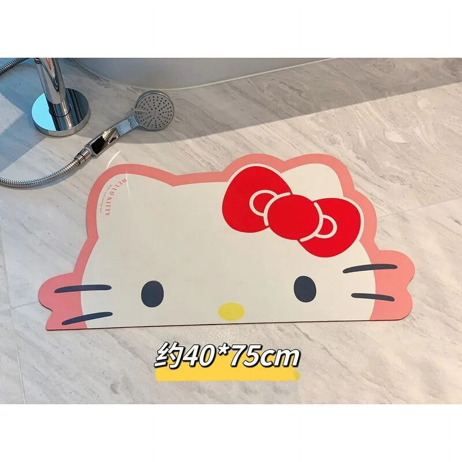Kawaii Sanrioed Little Twin Star Pompompurin Carpet Bath Mat Hangyodon ...