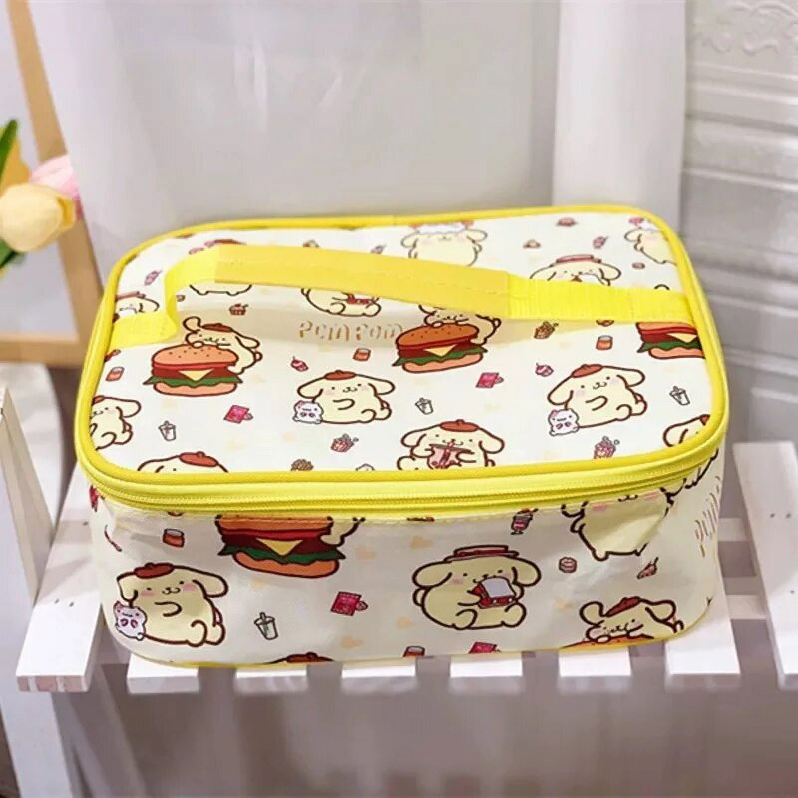 Kawaii Sanrioed Little Twin Star Pompompurin Lunch Box Cinnamoroll My ...