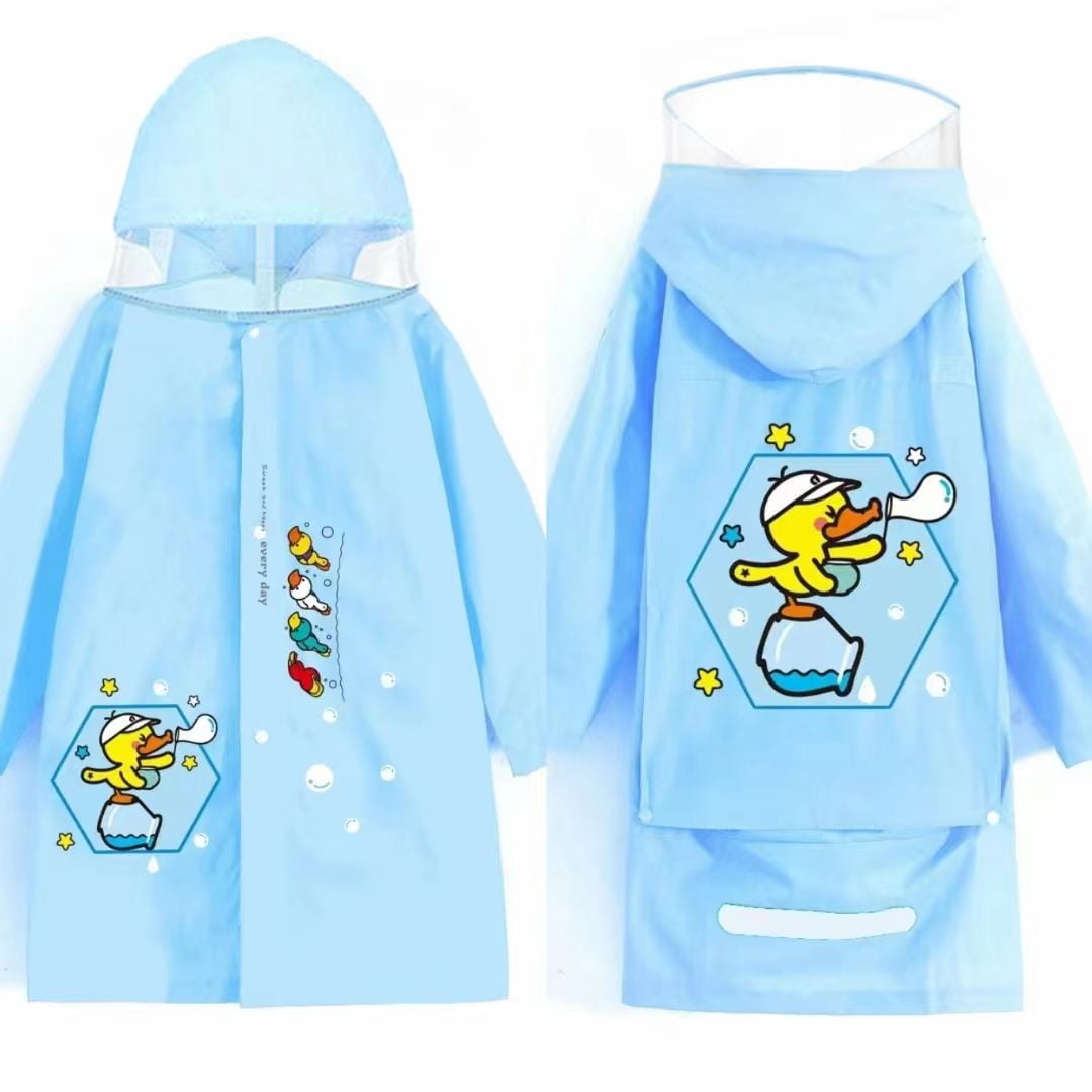 Kawaii Sanrioed Pachacco Full Body Waterproof Raincoat Transparent ...