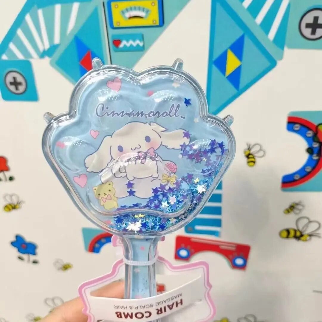 Kawaii Sanrios Cinnamoroll My Melody Kuromi Cat Paw Massage Air Cushion ...