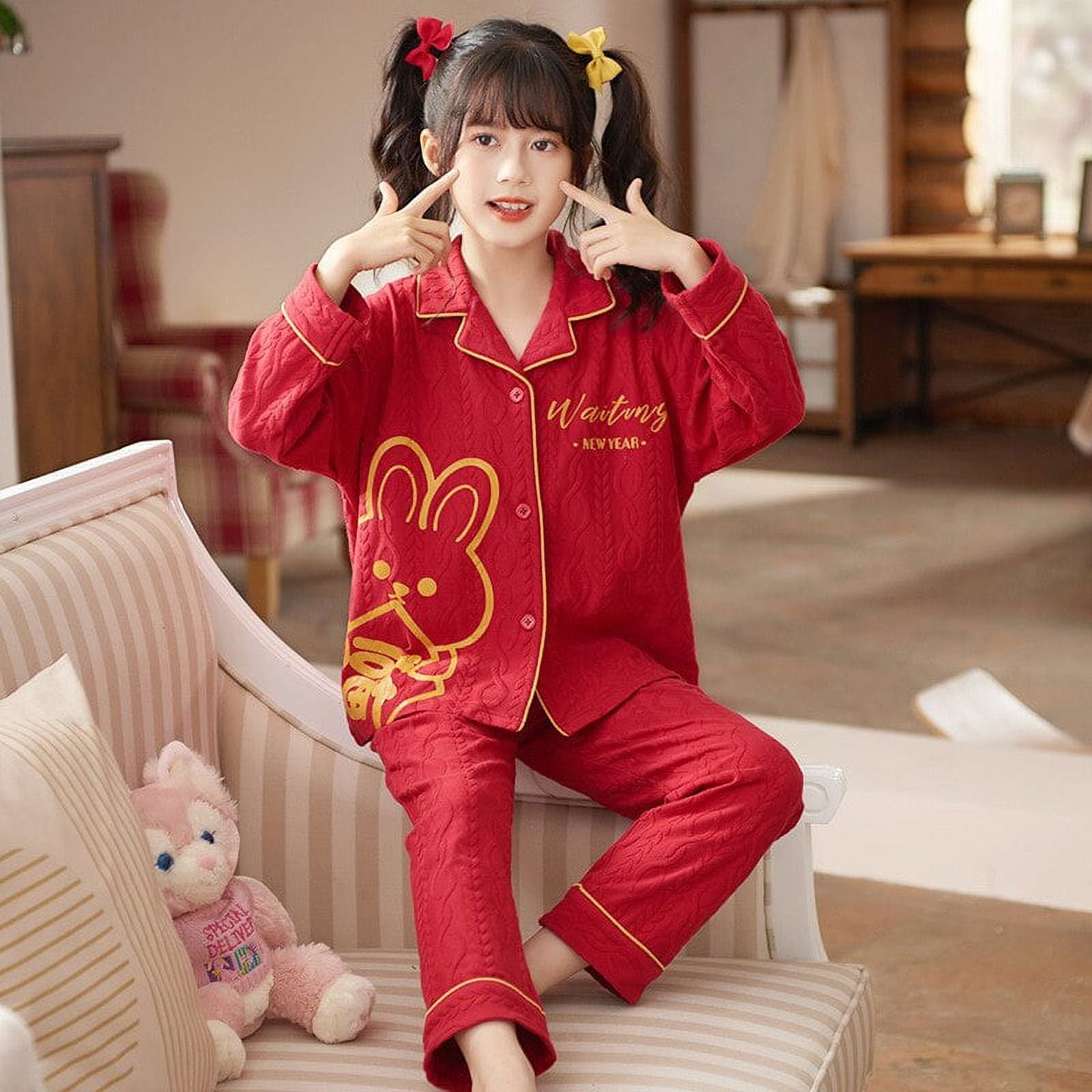 Kawaii Sanrios Cotton Pajamas Suit Anime Cartoon Hello Kittys ...