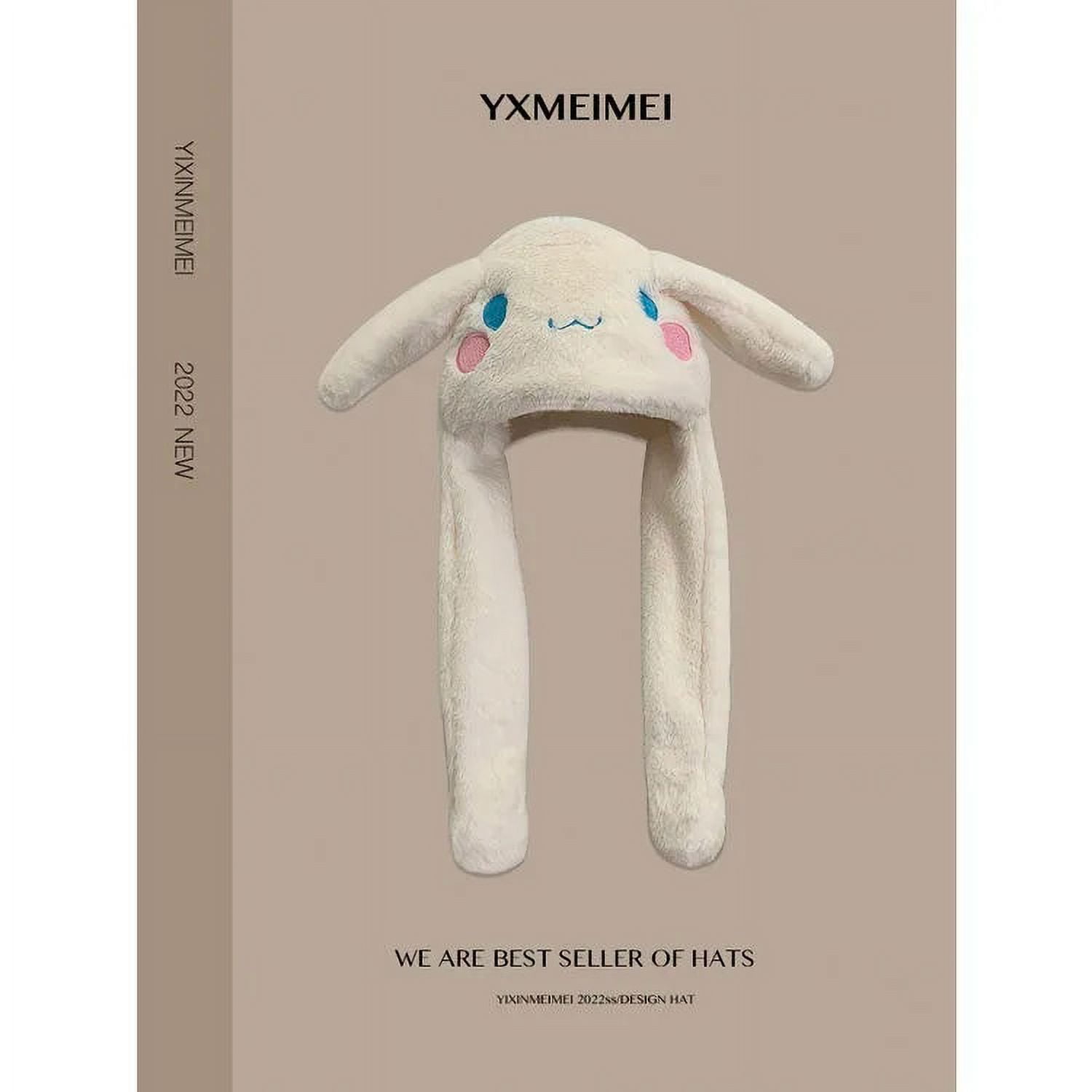 Kawaii Sanrios Hat Cinnamoroll Accessories Cute Plush Hat Keep Warm ...