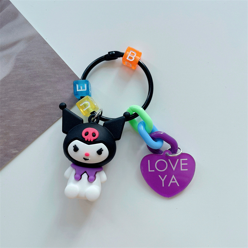 Kawaii Sanrios Hello Kitty Accessories Mini Bells Charms Phone Charms ...