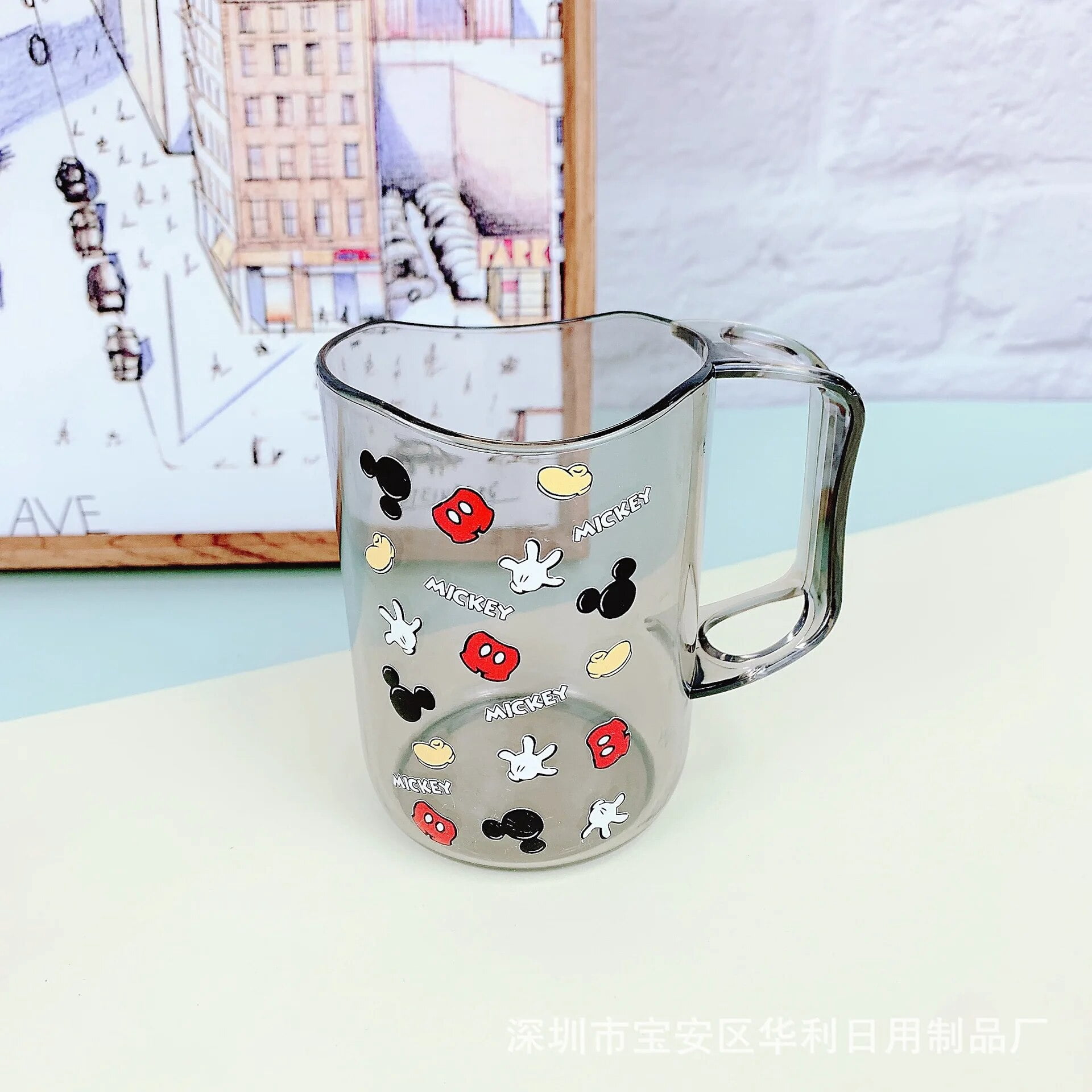 Kawaii Sanrios Mouthwash Cup Clear Plastic Toothpaste Toothbrush Cup ...