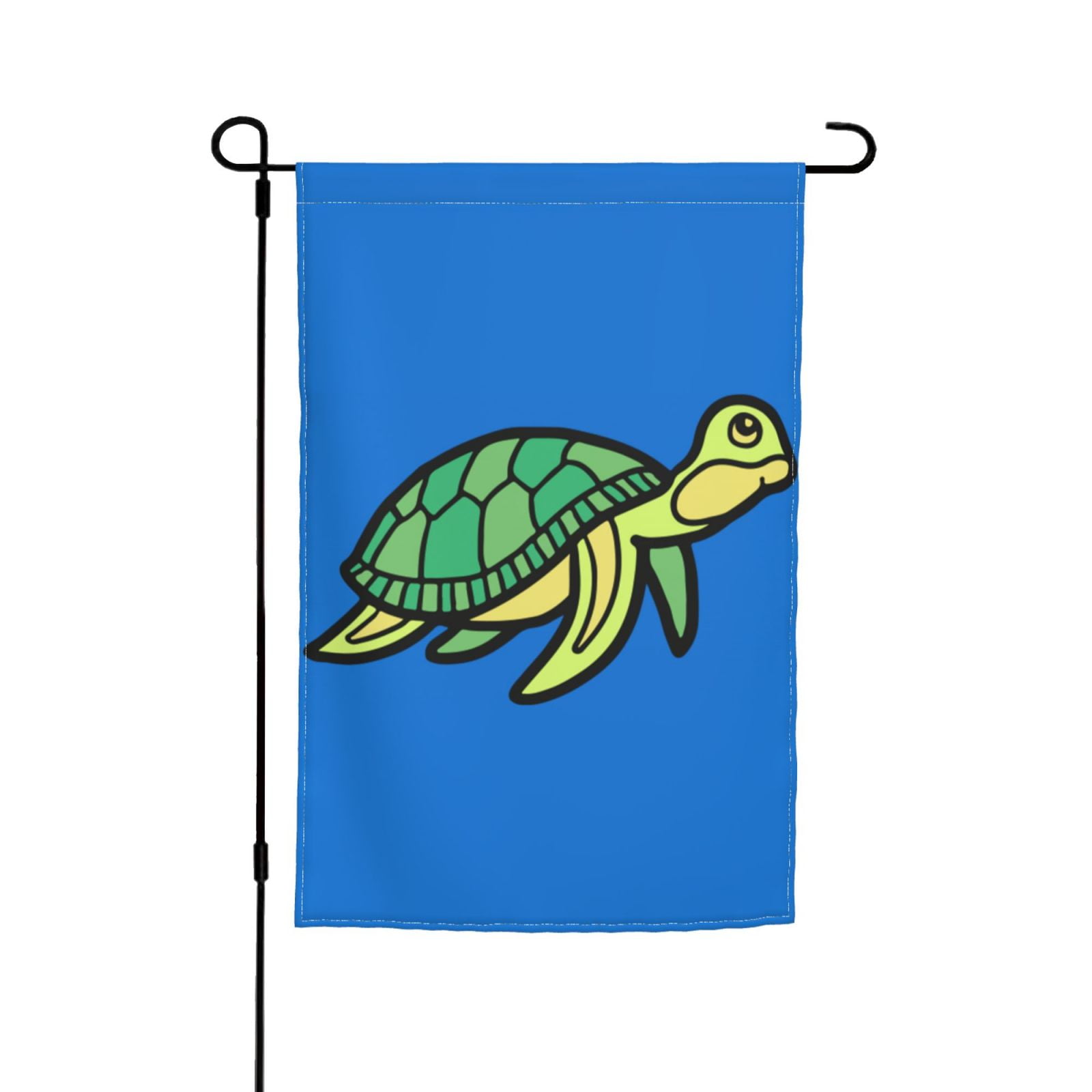 Kawaii Sea Turtle Garden Flag 12x18 Inch, Double Sided Outside Sign ...