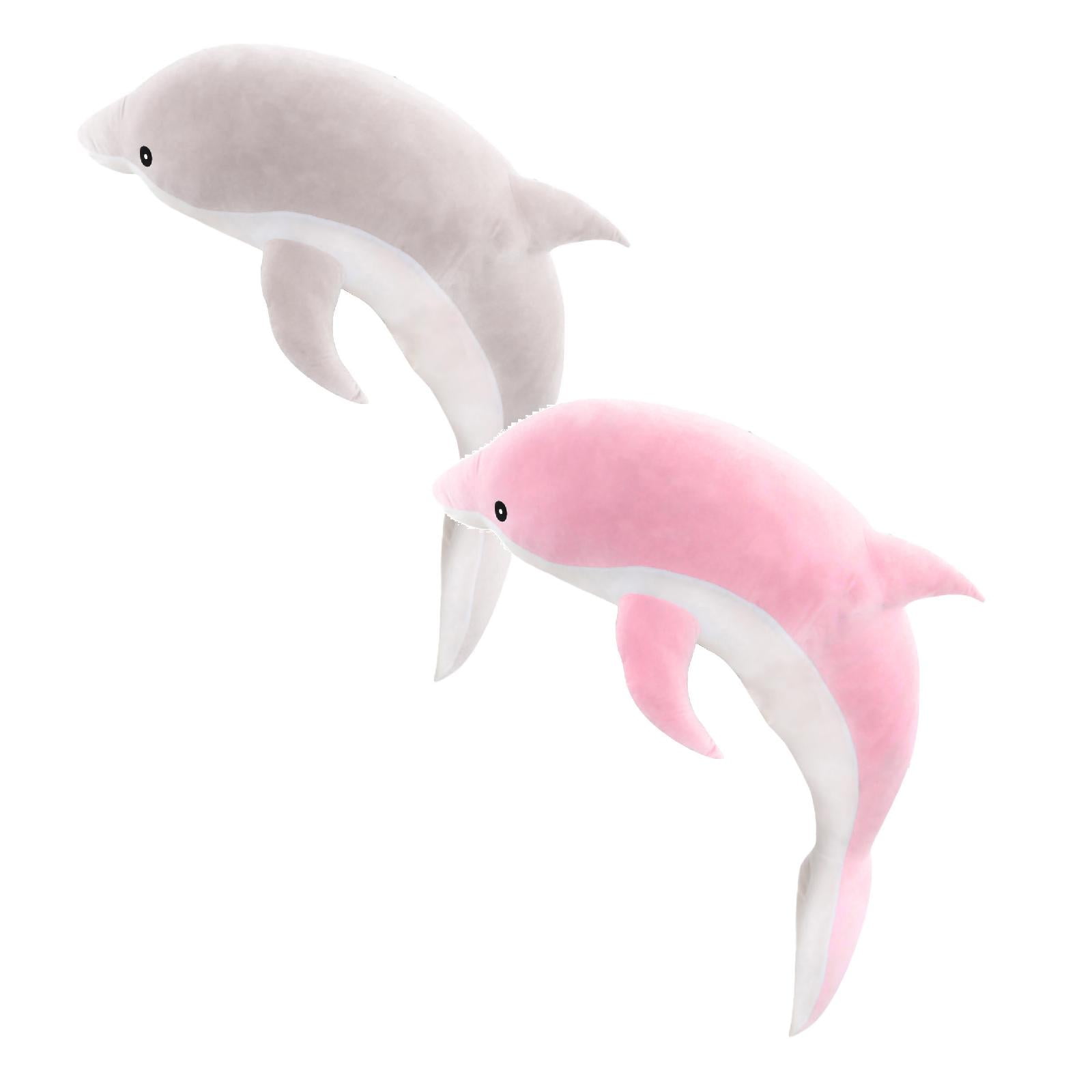 Kawaii Soft Dolphin Plush Toys Stuffed Dolls Animal Nap Pillow Creative ...