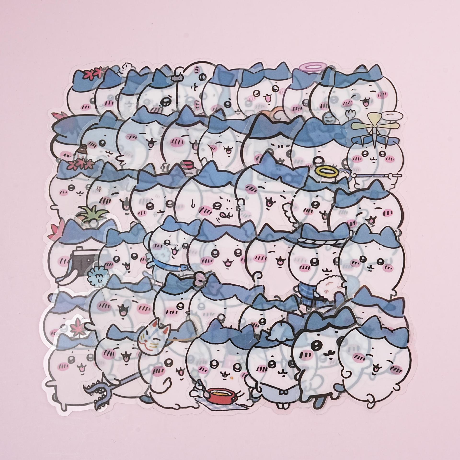 Kawaii Stickers Chiikawa Jiyi Usachi Xiaoba Cute Cartoon Stickers ...
