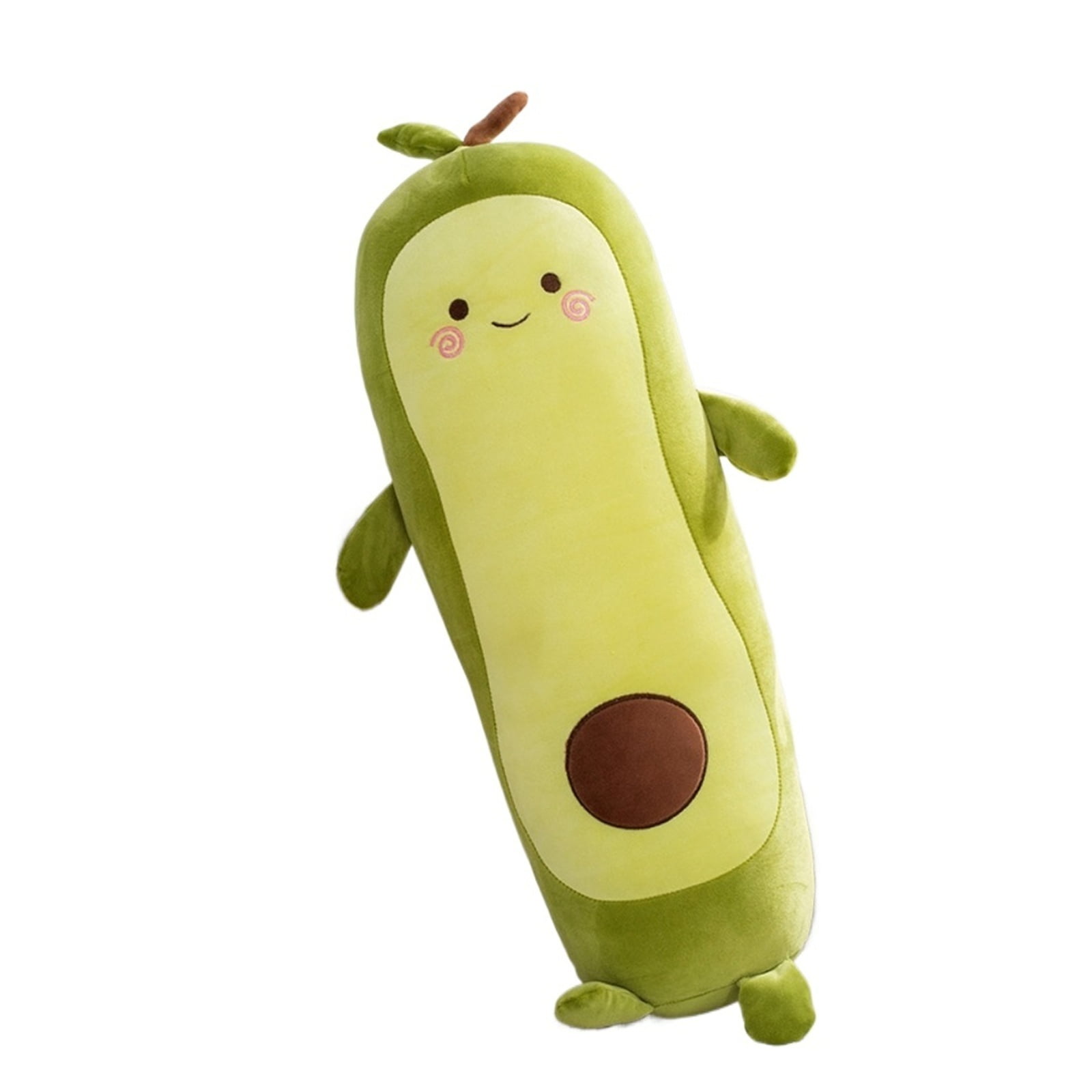 Kawaii Stuffed Fruit Avocado Doll, Green Giant Avocado Plush Toy, Soft ...
