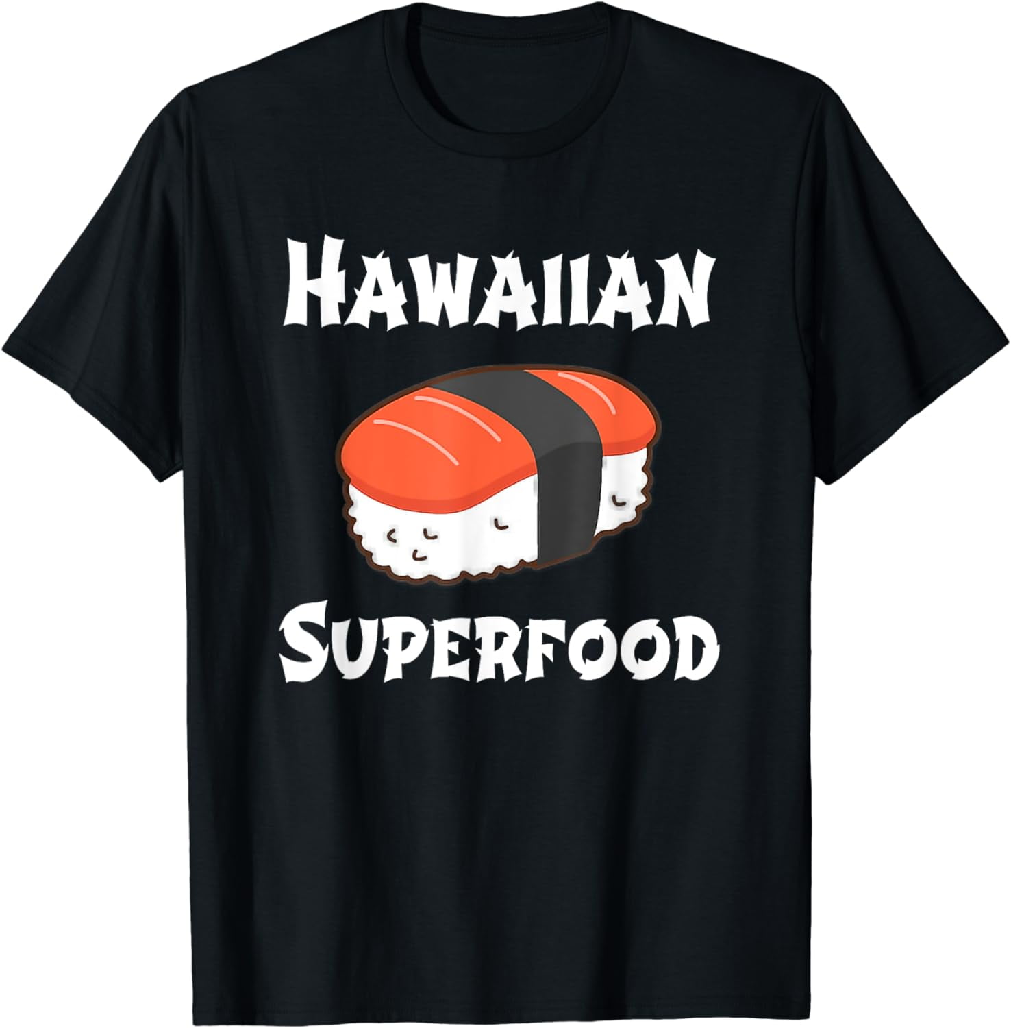 Kawaii Style Musubi Tee Japanese Hawaiian Superfood Musubi T-Shirt ...