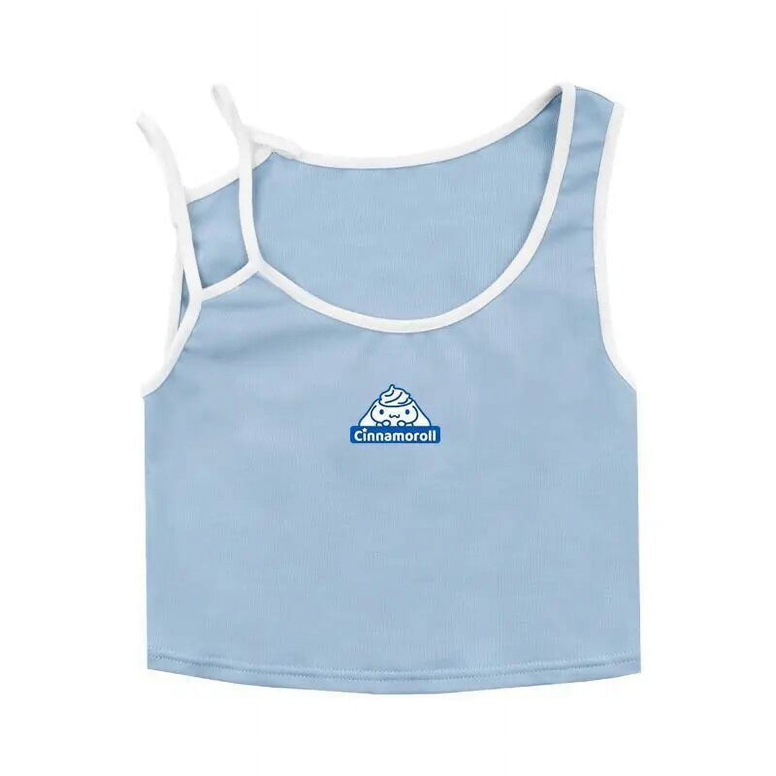 Kawaii Y2K Sanrio Hello Kitty Camisole 100% Cotton Kuromi My Melody ...