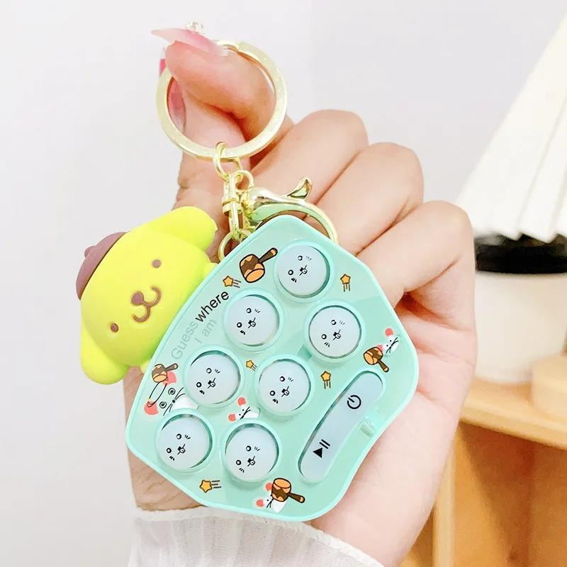 Kawaii anime mini game console handheld Whack-a-mole game console ...
