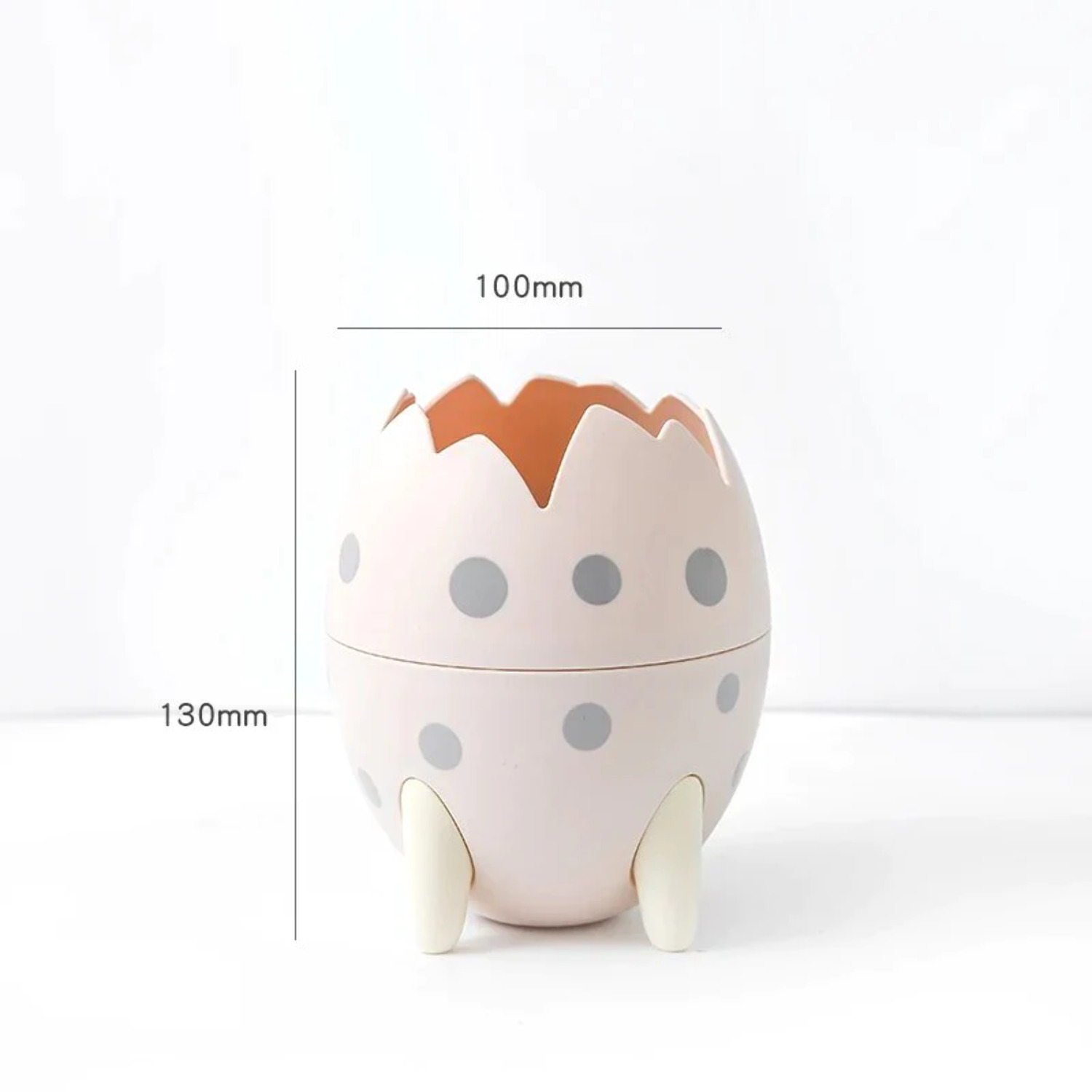 Kawaii dinosaur egg pen holder large capacity cute cartoon desktop ...