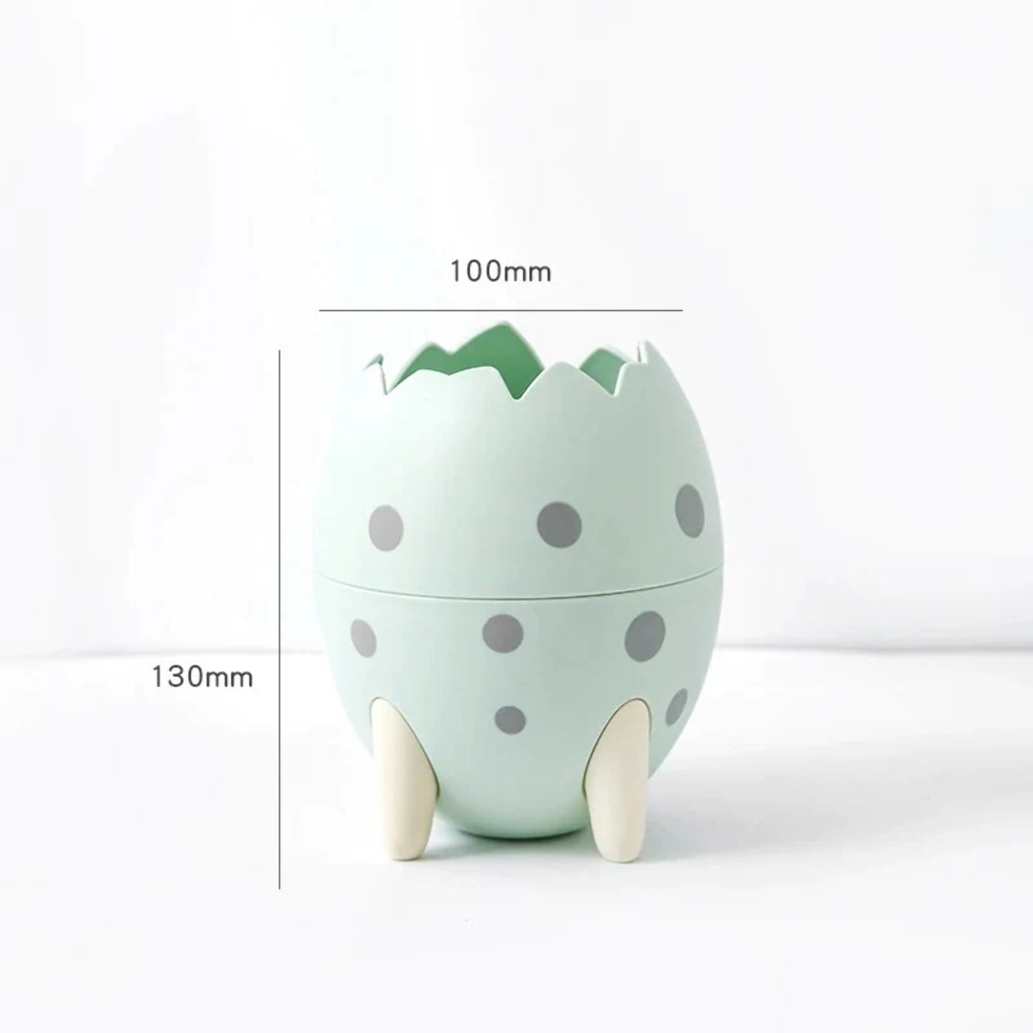 Kawaii dinosaur egg pen holder large capacity cute cartoon desktop ...