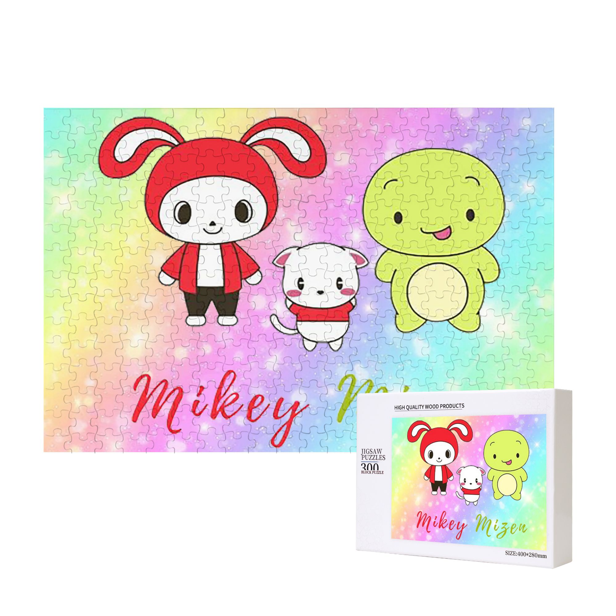 Kawaii jj Mikey Maizen 300 Piece Jigsaw Puzzle Puzzle for Adults Child ...
