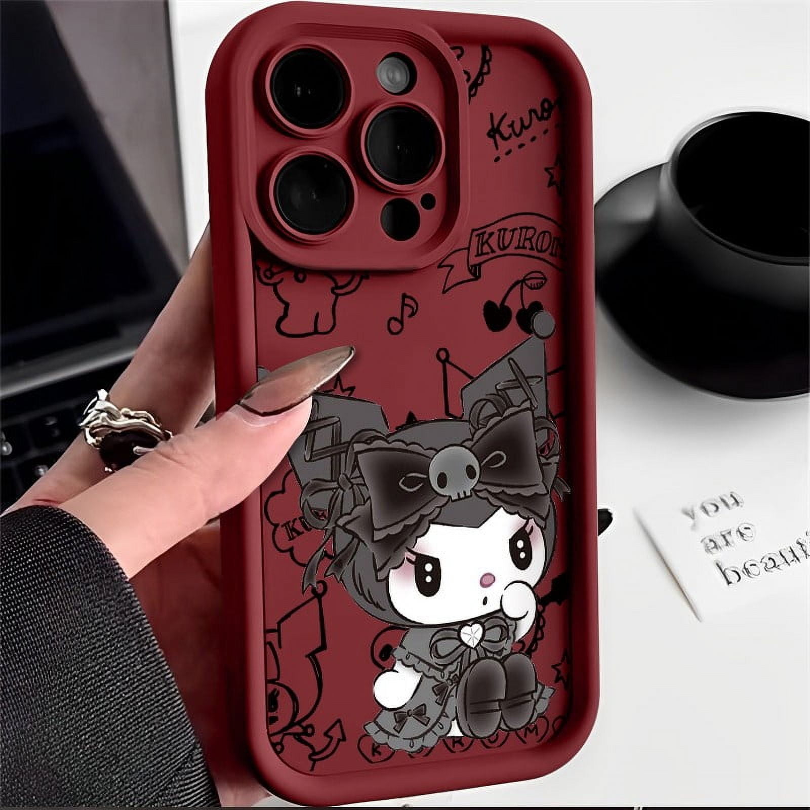 Kawaii my melody Kuromi Phone Case for IPhone 16 15 14 13 12 11 Pro Max ...