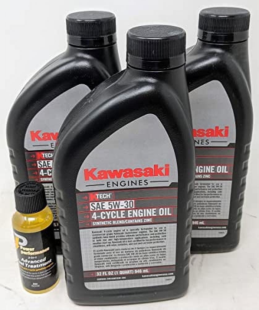 Kawasaki 99969-6500 SAE 5W-30 4-Cycle Engine Oil (3-Quarts) - Walmart.com Kawasaki 99969-6500 SAE 5W-30 4-Cycle Engine Oil (3-Quarts) - Walmart.com