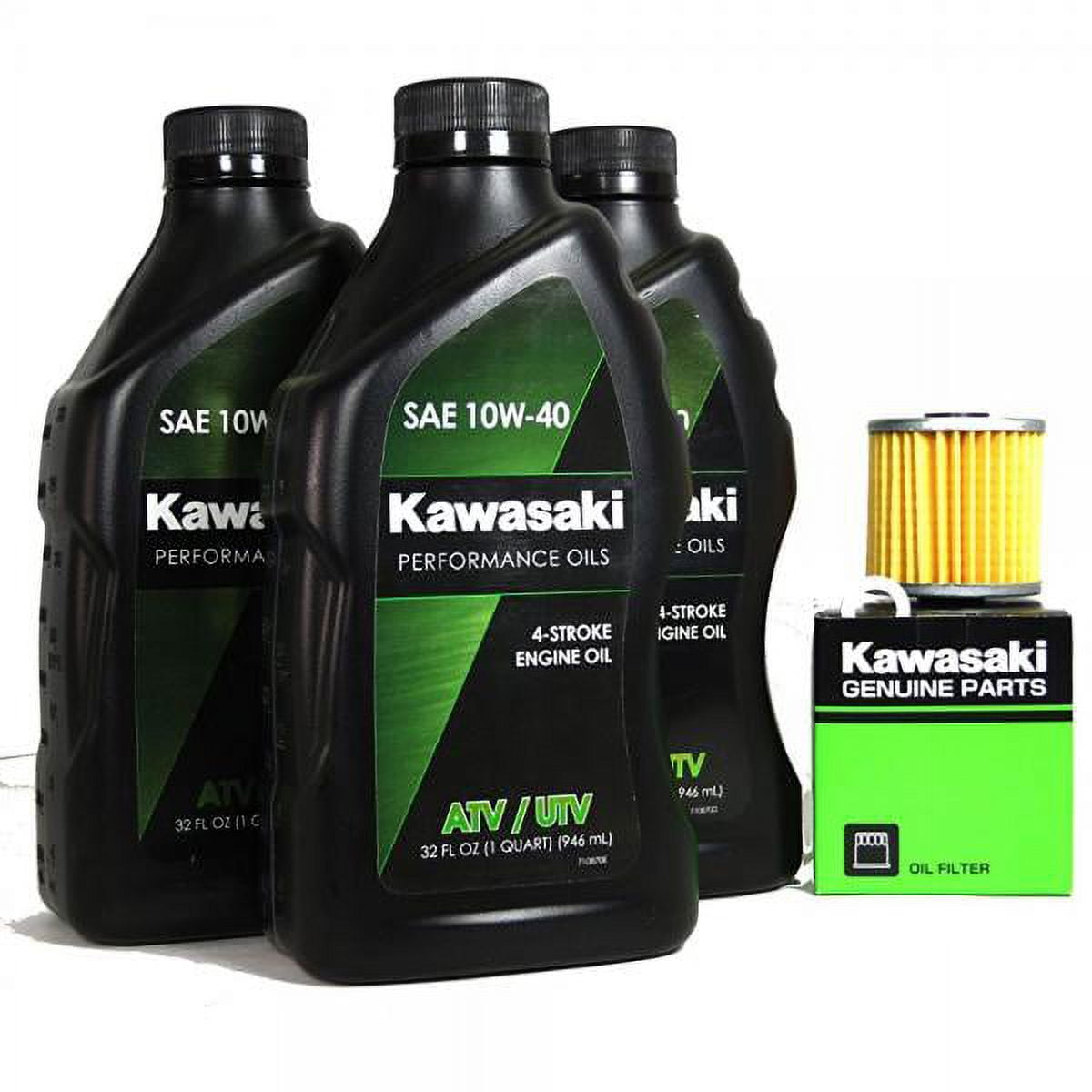 Kawasaki Bayou 220 Oil Change Kit, Motor Oil, ATV Lubrication and ...