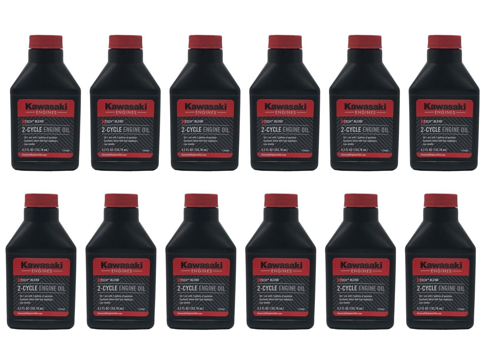 Kawasaki Engines Genuine OEM 5.2 FL OZ 2-Cycle Engine Oil 99969-6083 ...