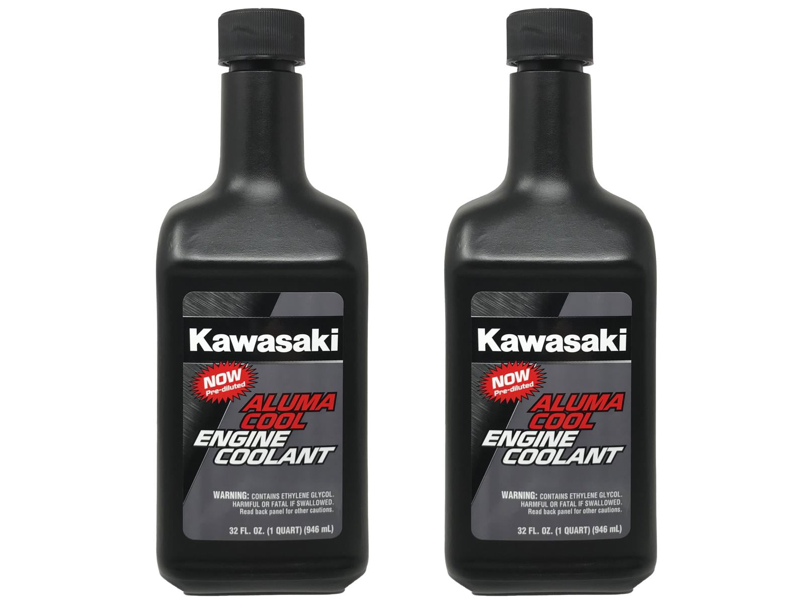 Kawasaki Engine Coolant Aluma Cool OEM 2 Pack, Pre-Diluted Anti-Freeze ...