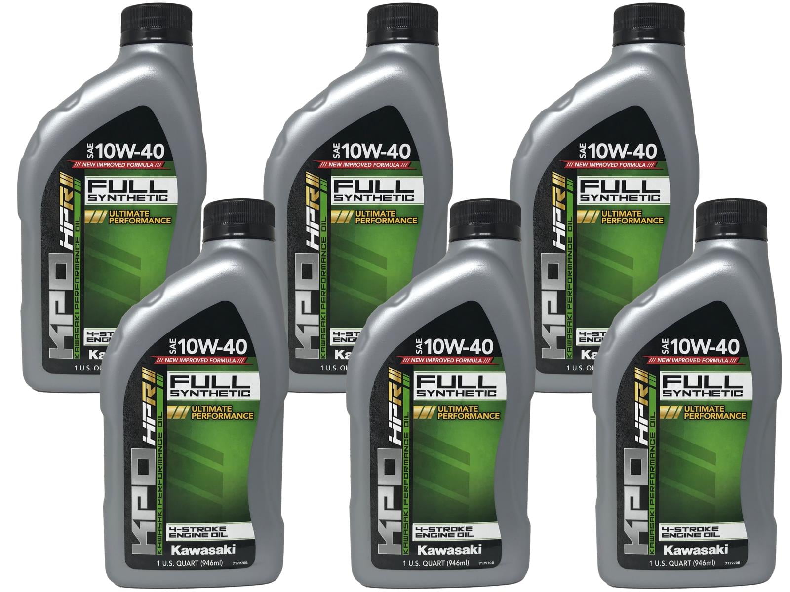 Kawasaki Genuine OEM KPO Full Synthetic 10W-40 Oil Quart K61021-500-01Q ...