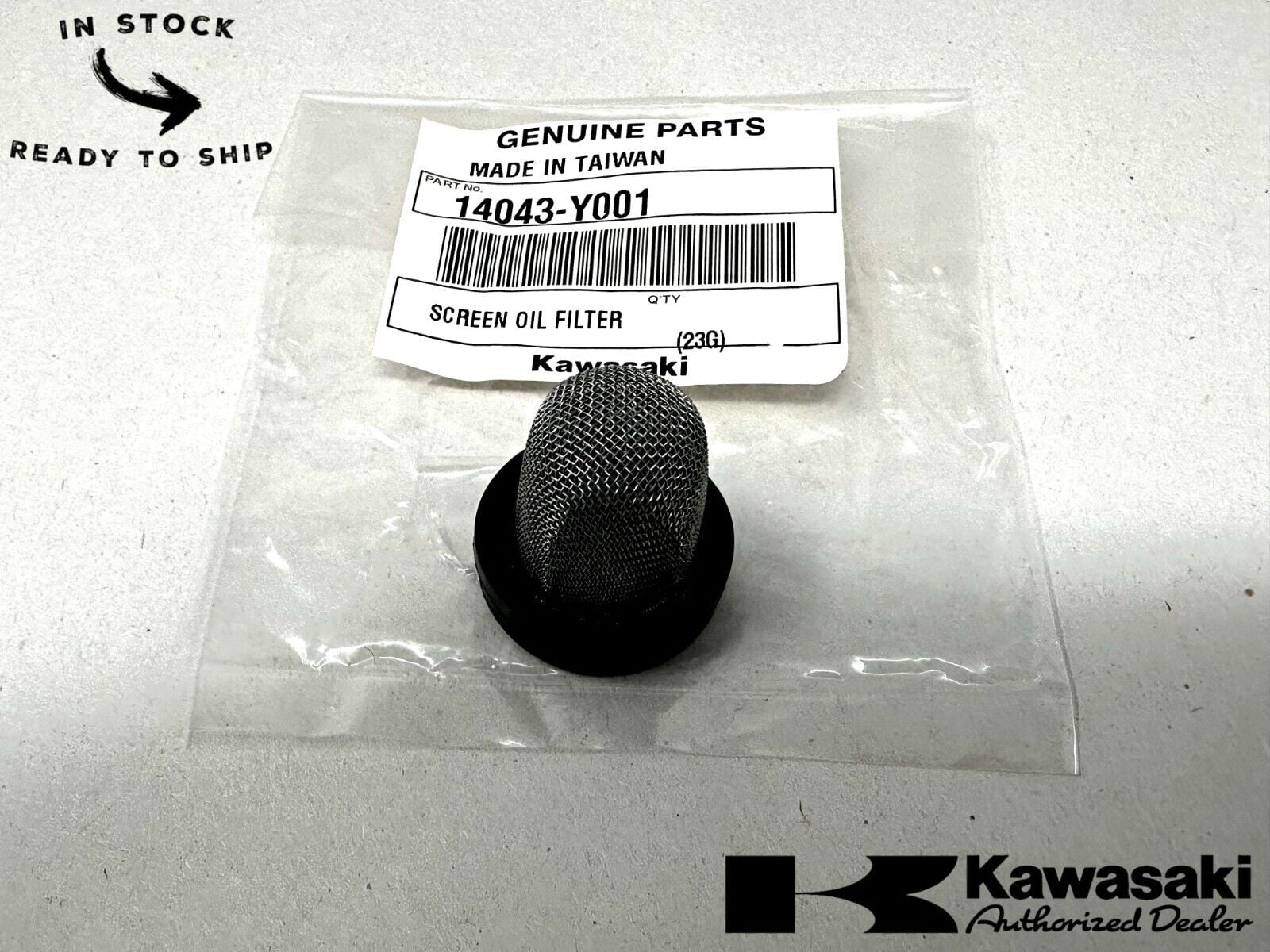 Kawasaki Genuine OEM Oil Filter 14043-Y001 - Walmart.com