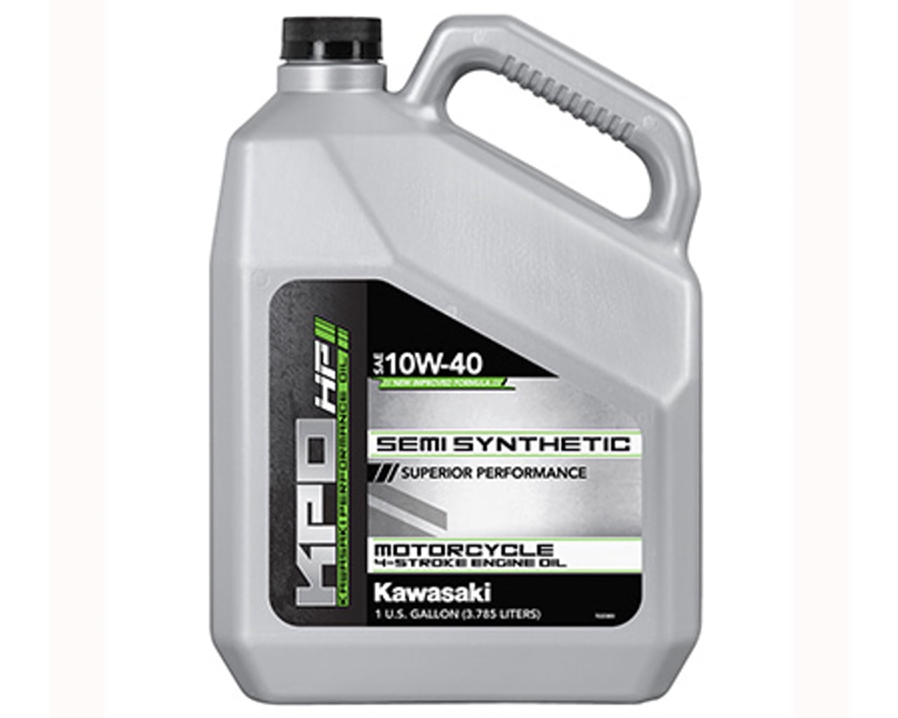 Kawasaki KPO Semi Synthetic Motorcycle 4 Stroke Engine Oil Gallon 10W40 ...