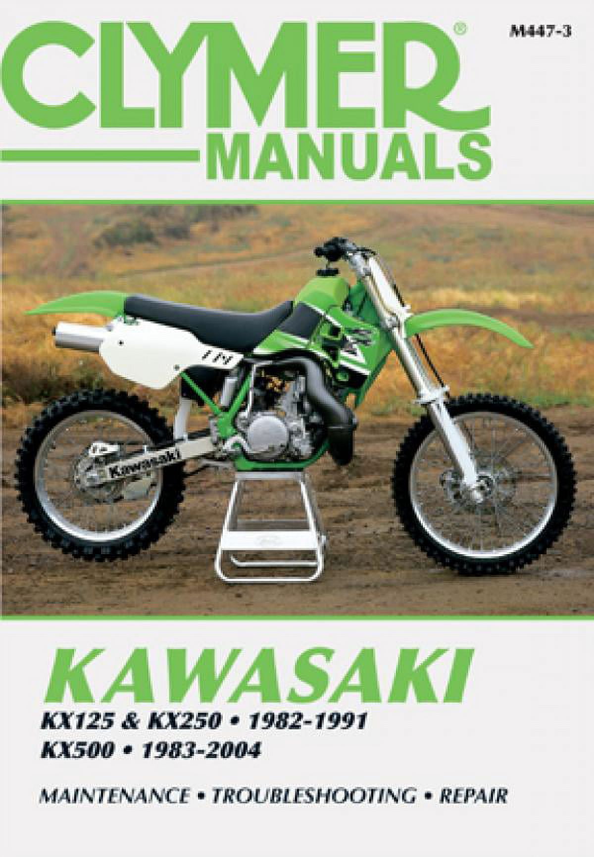 Kawasaki KX125/250 (1982-1991) & KX500 (1983-2004) Motorcycle Service ...
