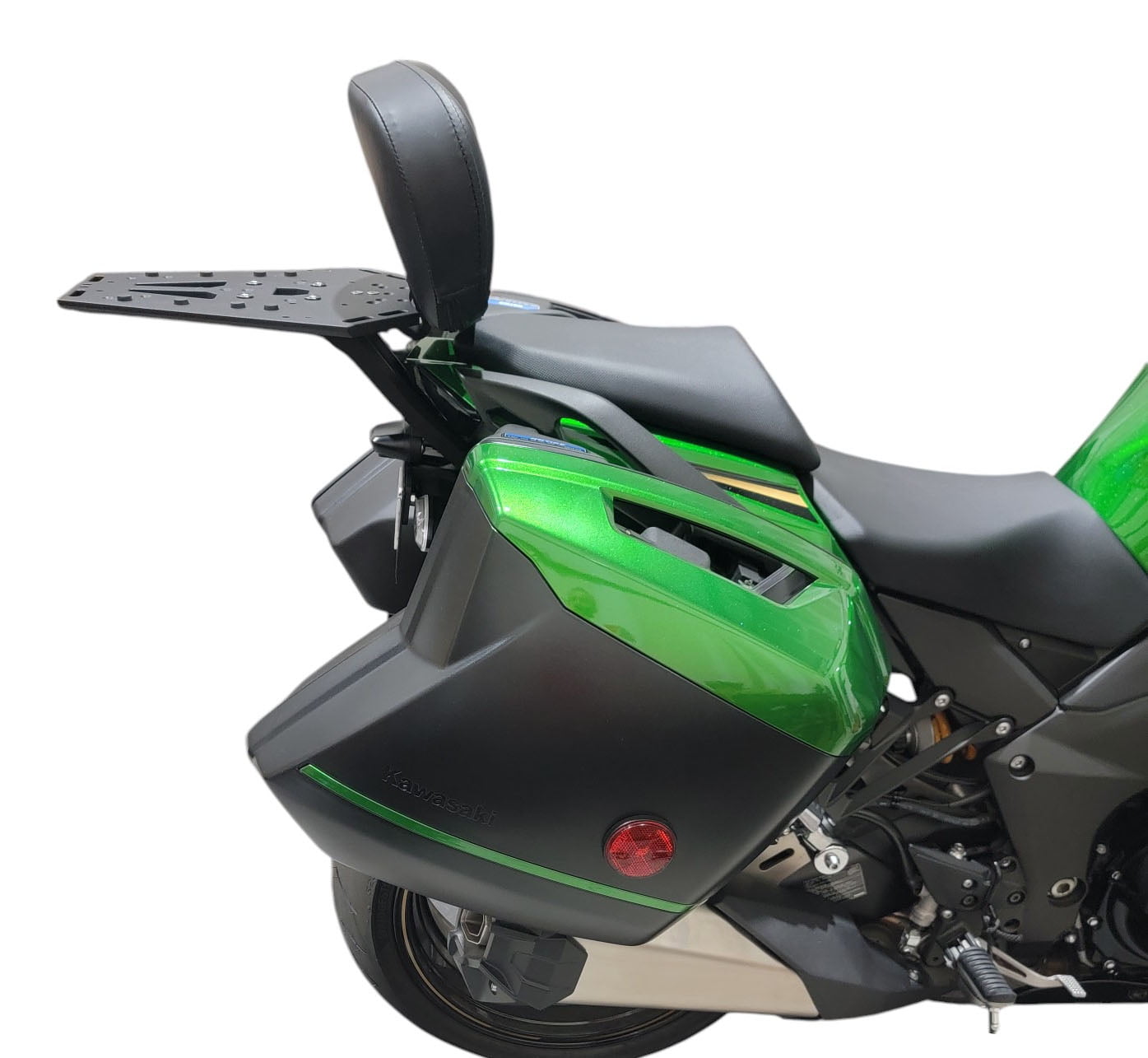 Kawasaki Ninja 1100SX Luggage Rack Passenger Backrest Fender Eliminator ...
