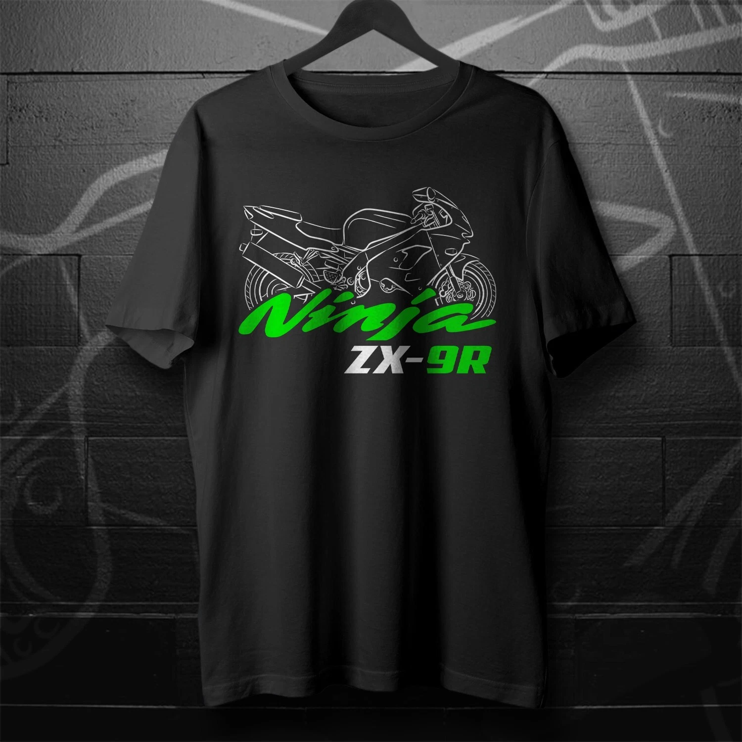 Kawasaki Ninja ZX-9R 1994â€“2003 - Motorcycle T-Shirt for Riders - Walmart.com