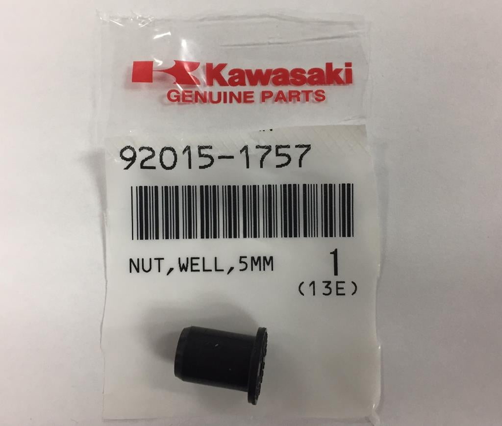 Kawasaki OEM Body Windshield Wellnut 5mm 92015-1757 - Walmart.com