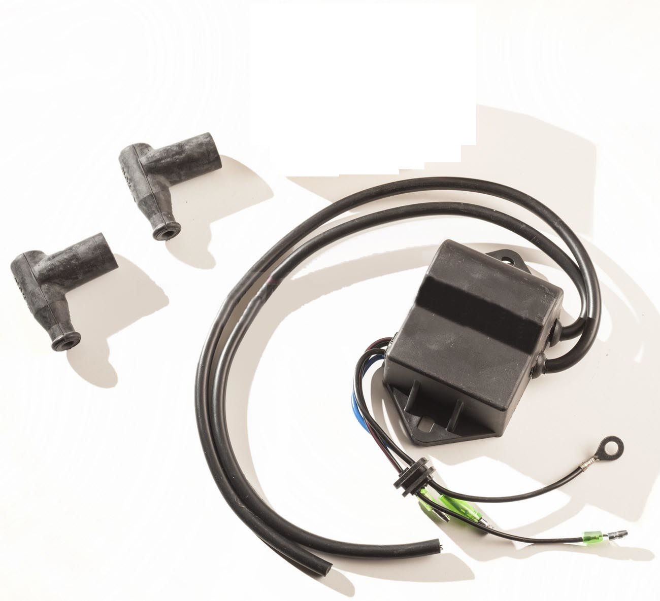 Kawasaki PWC Jet Ski Ignition Coil CDI Box & Plug Boots All 650 TS SX ...