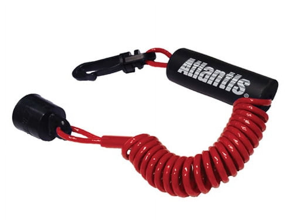 Kawasaki PWC Jet Ski Stop Kill Key Floating Safety Lanyard Clip Red ...