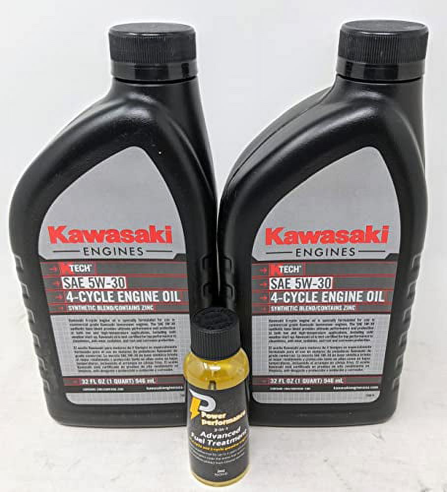 Kawasaki Pack of 2 99969-6500 Genuine OEM K-Tech SAE 5W-30 4-Cycle ... Kawasaki Pack of 2 99969-6500 Genuine OEM K-Tech SAE 5W-30 4-Cycle ...