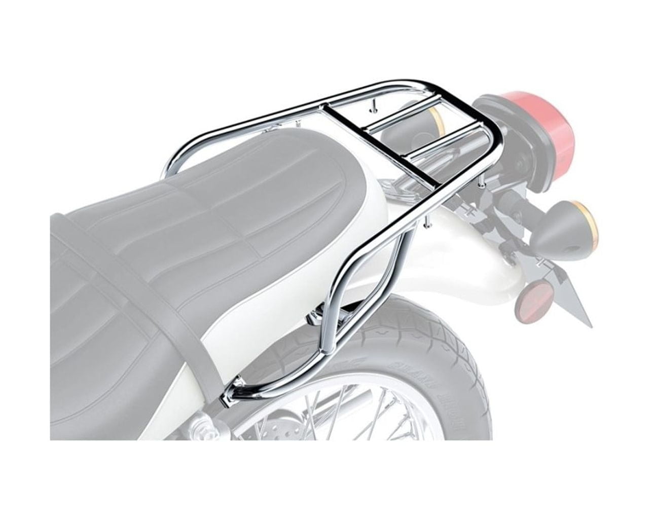 Kawasaki Rear Carrier Luggage Rack Steel Chrome W230 99994-2098 ...