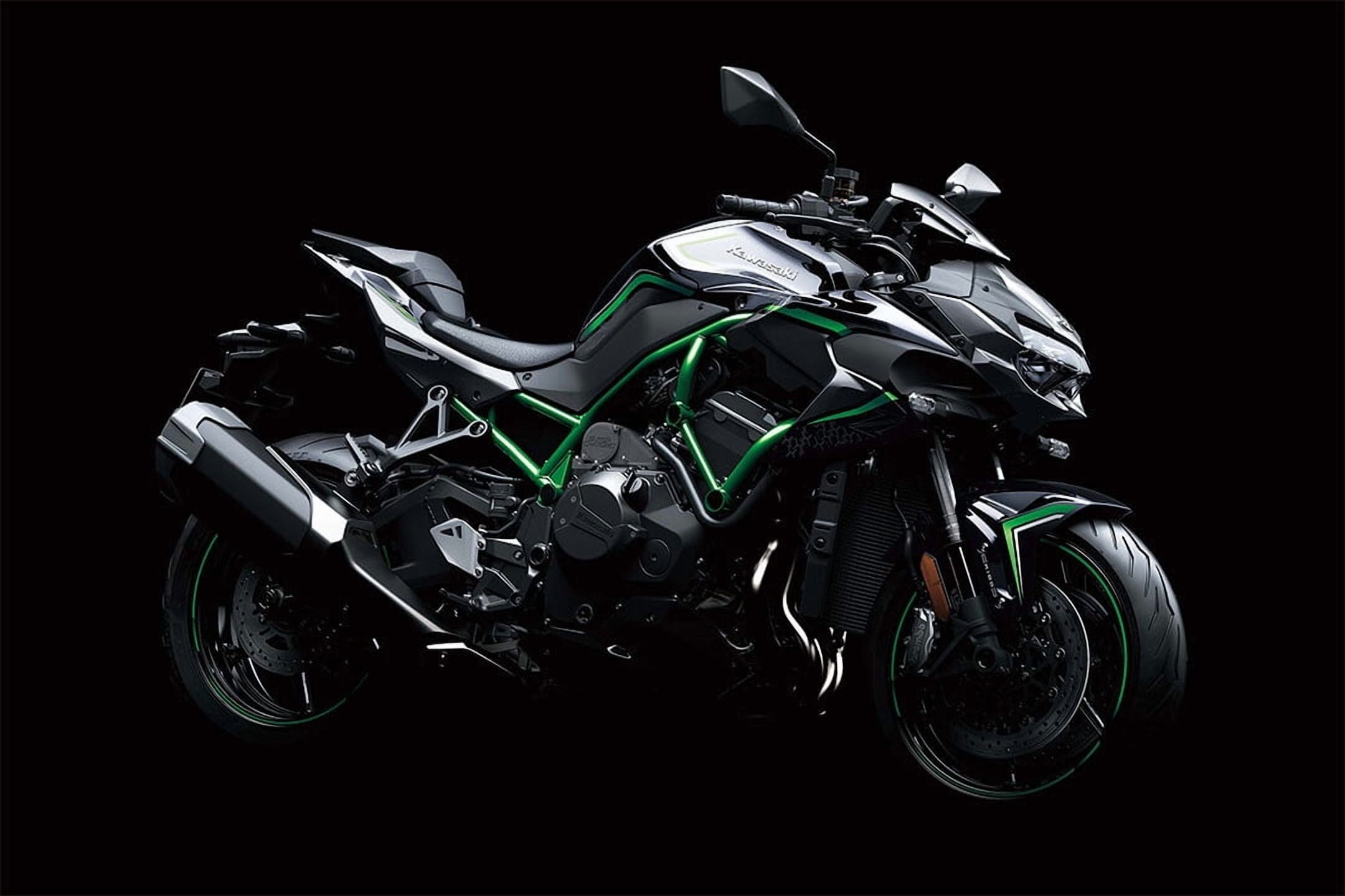 Kawasaki Z H2 Superbike Racing Motorcycle Wall Art Home Decor - 20x30 ...