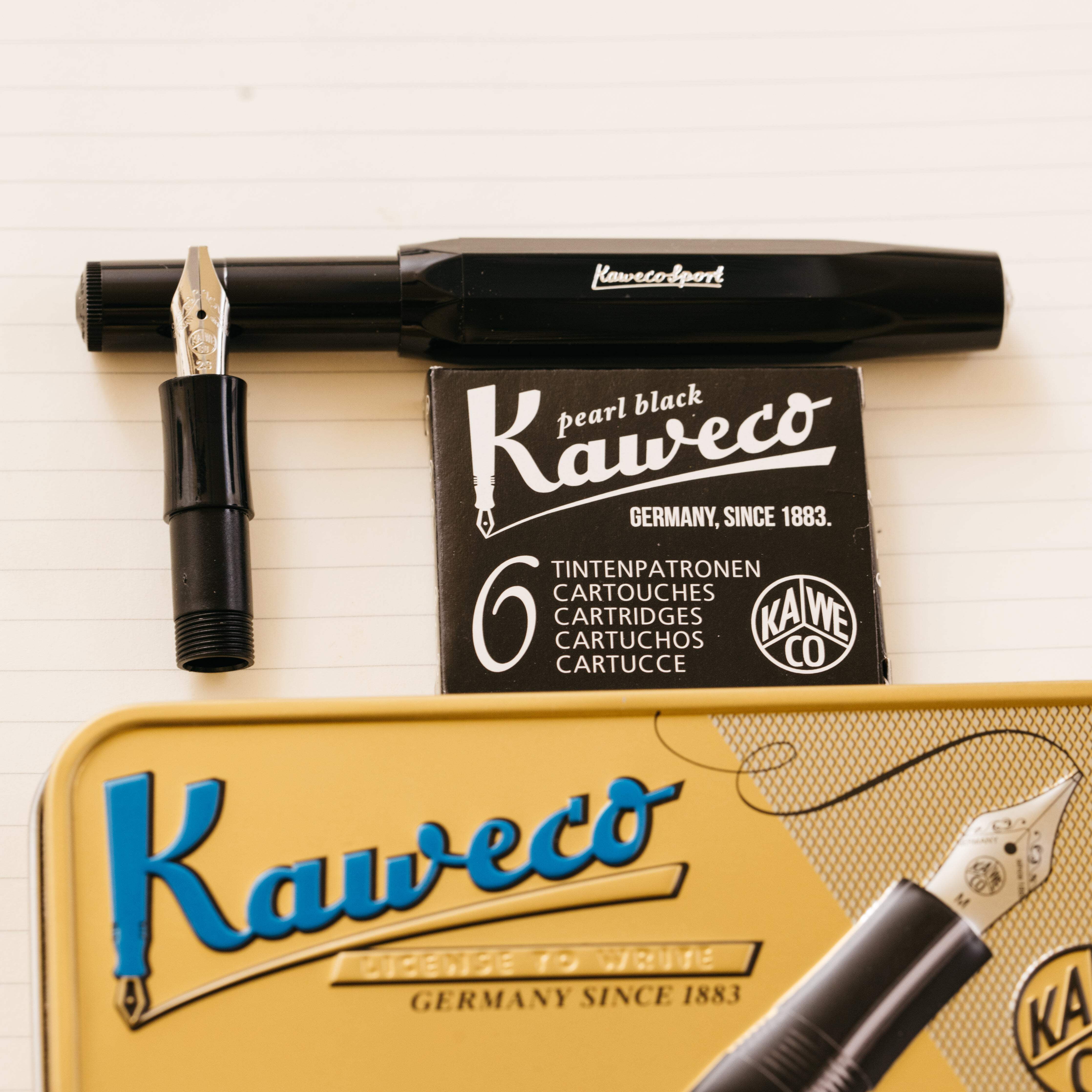 Kaweco Sport Black Small Fountain Pen Calligraphy Set - Walmart.com