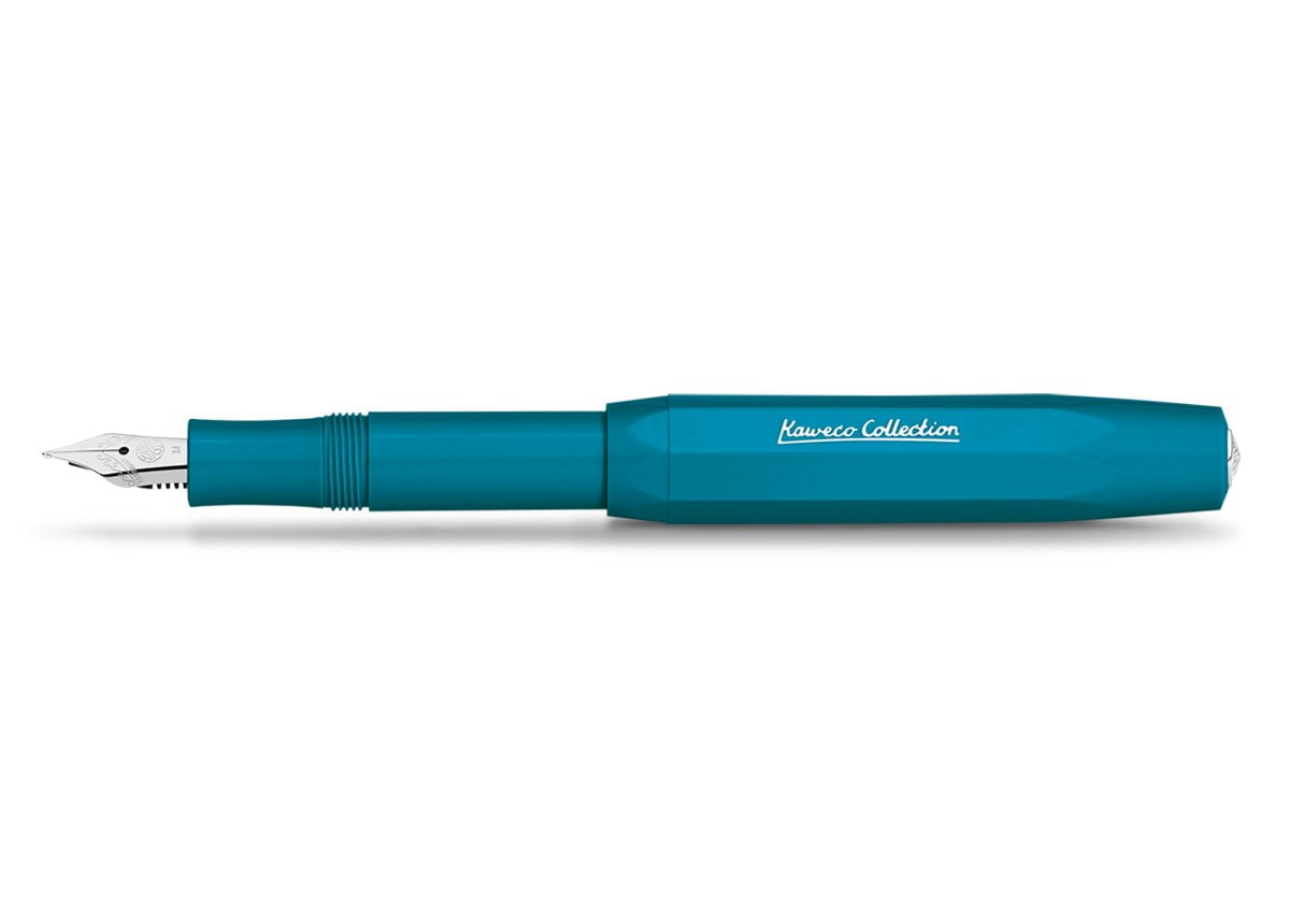 Kaweco Sport Classic Cyan Fountain Pen - Extra Fine - Walmart.com
