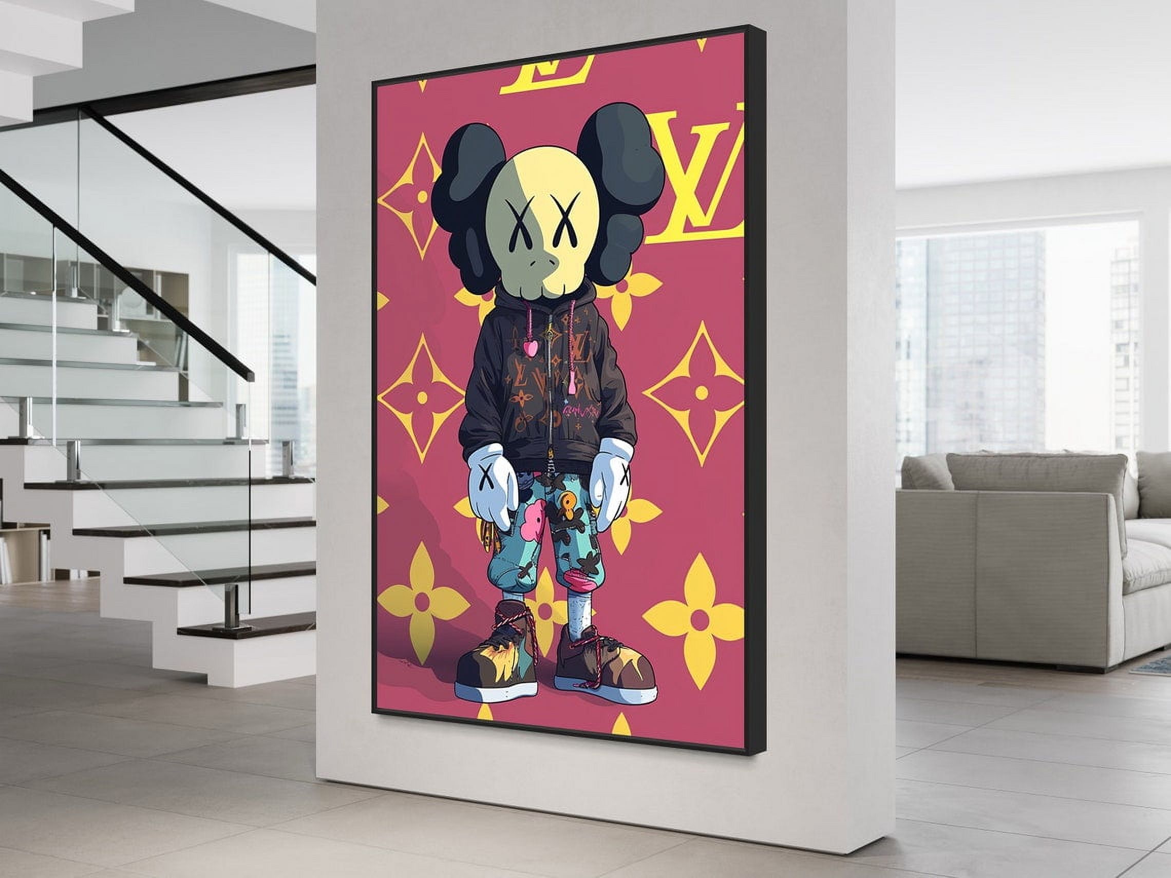 Kaws Wall Print | Kaws Poster | Luxury Fashion | Hypebeast Decor | Kaws ...