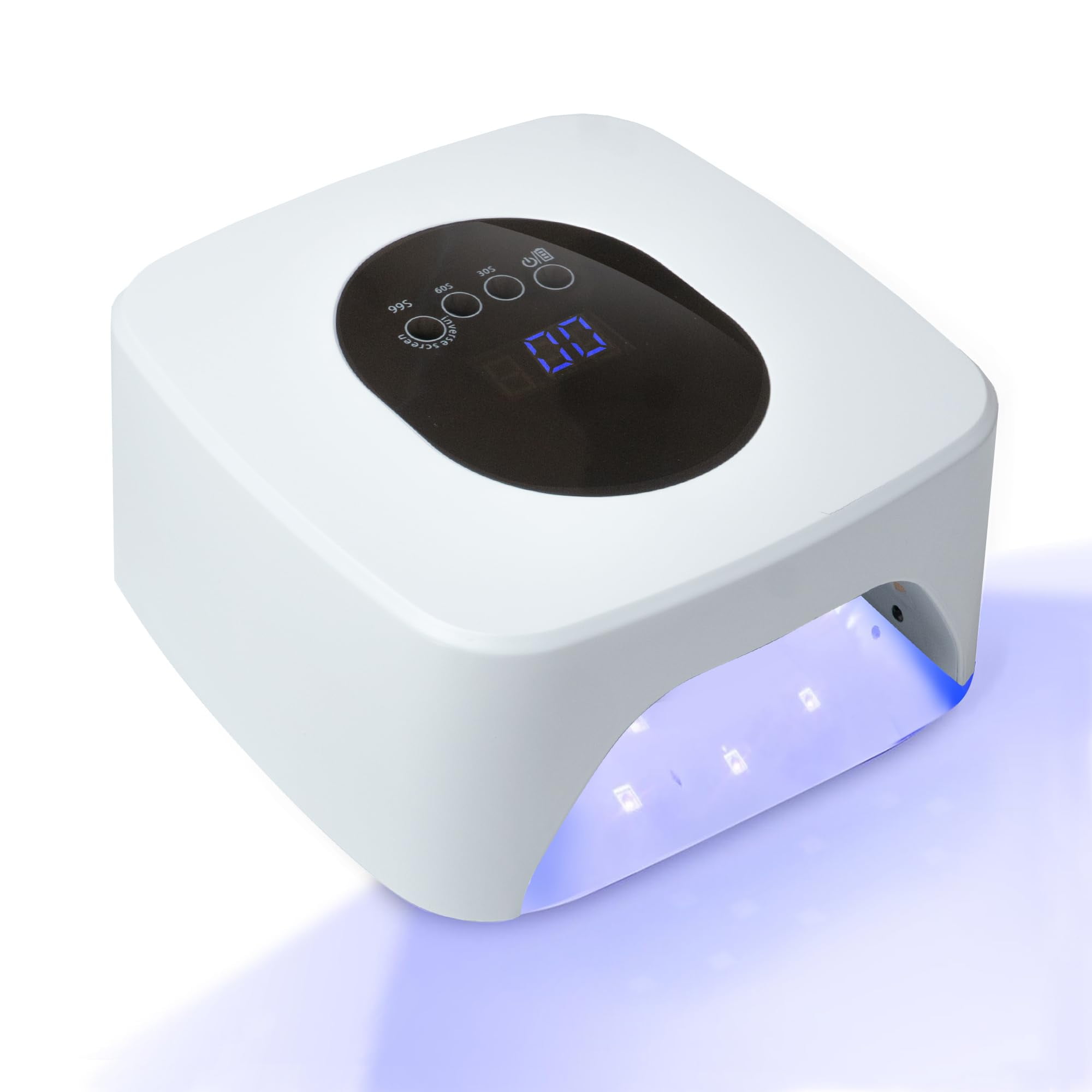 Kawyehu UV Light for Nails,260W Cordless Rechargeable UV Nail Lamp Nail ...