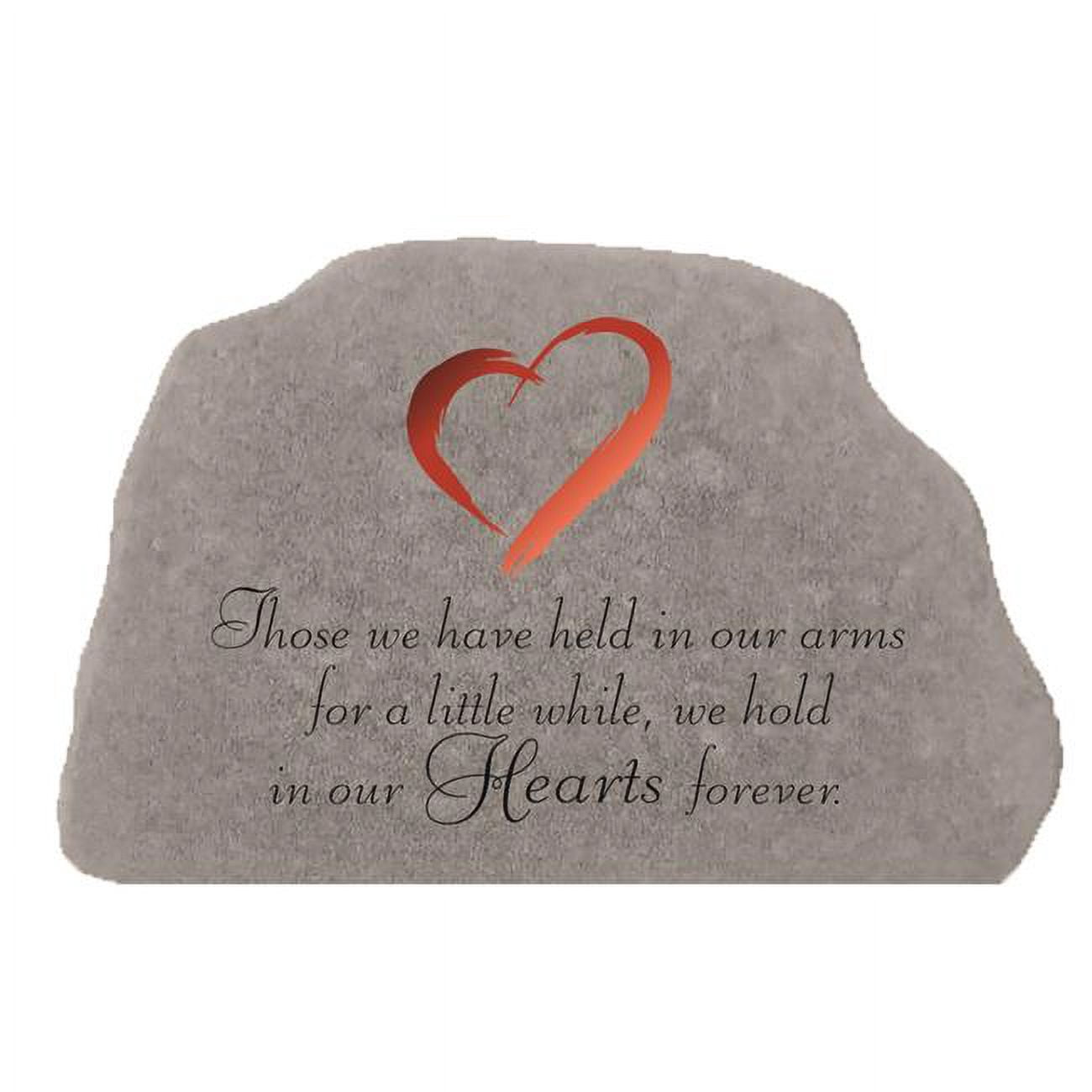 Kay Berry 22468 6.5 x 4.5 in. Those We Have Held Color Stone with Heart ...