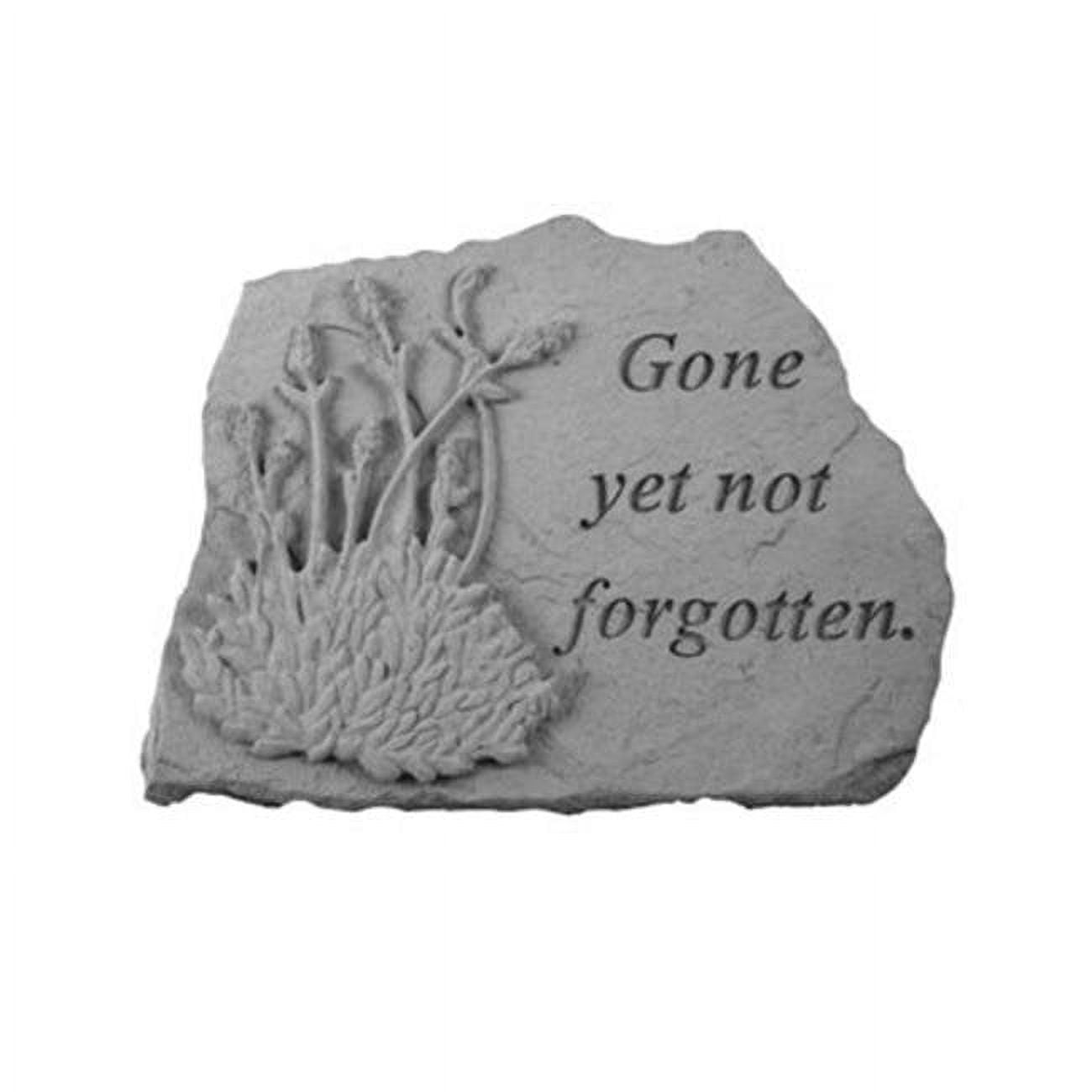 Kay Berry Gone Yet Not Forgotten Memorial Stone, Lavender - Walmart.com